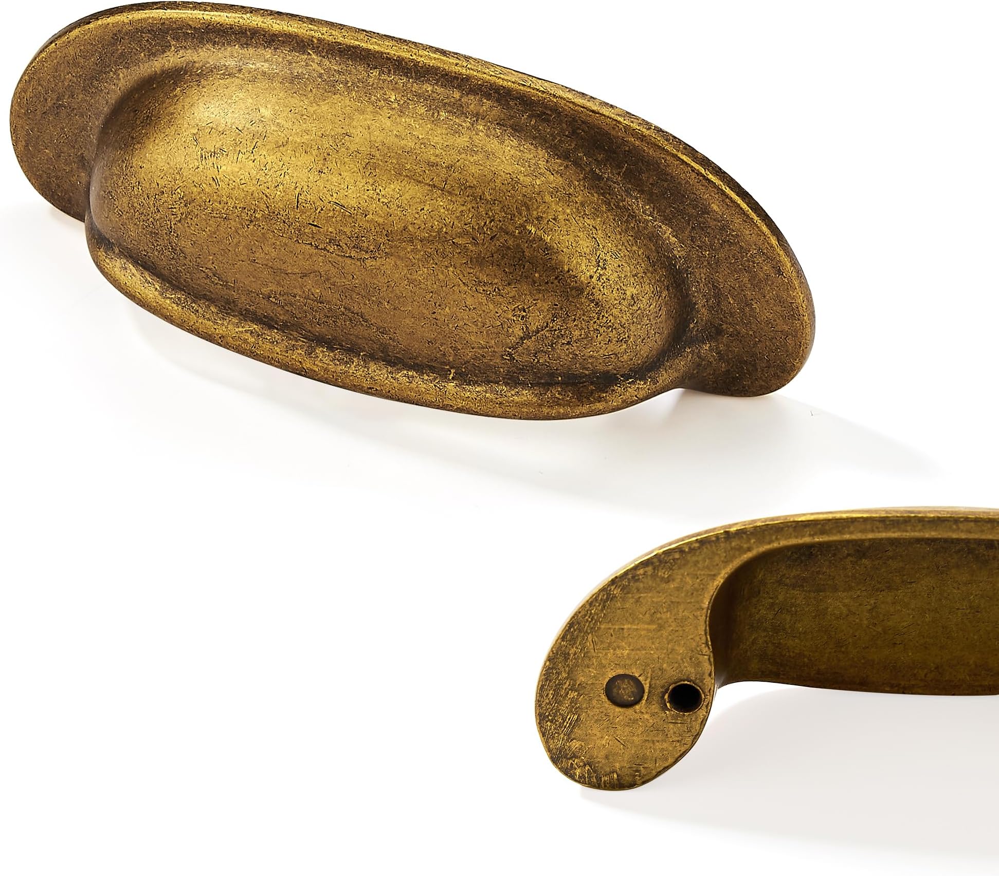 Amazon.com: khtumeware 6 Pack Drawer Pulls 2-1/2 Inch Antique Brass ...