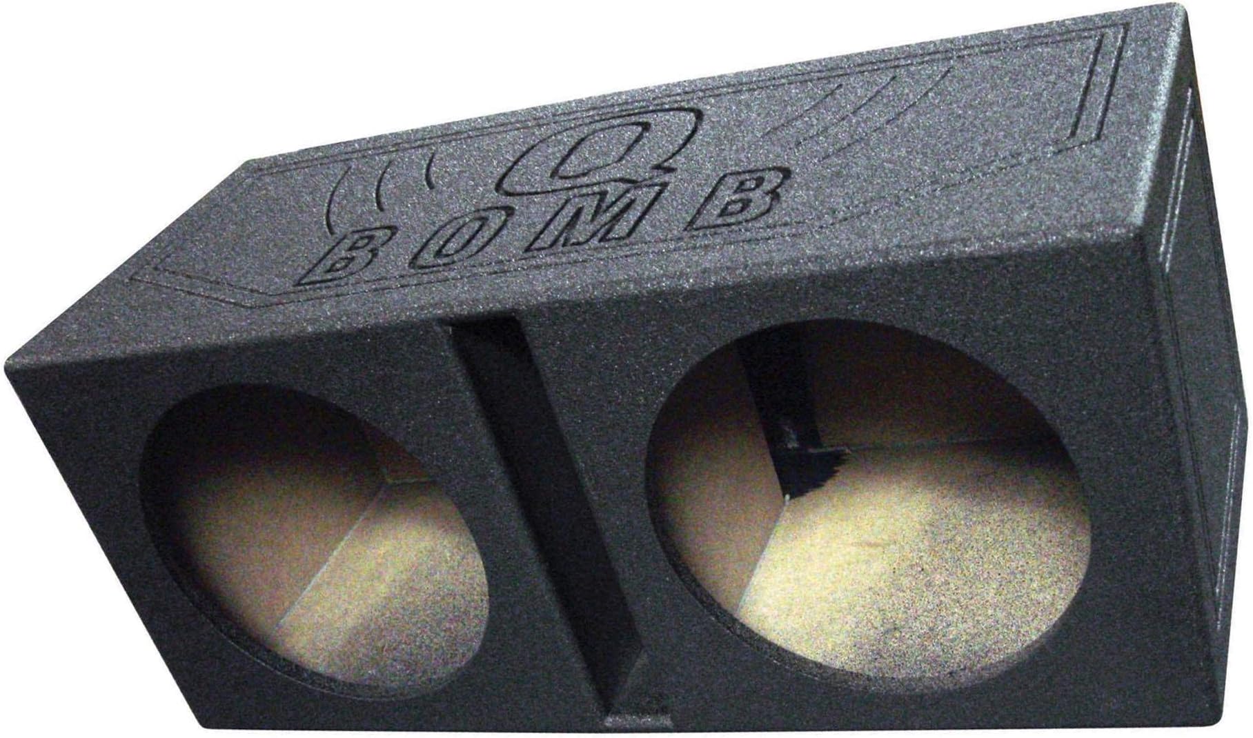 Amazon.com: Q Power QBomb Dual Vented Horn Ported Subwoofer Box ...