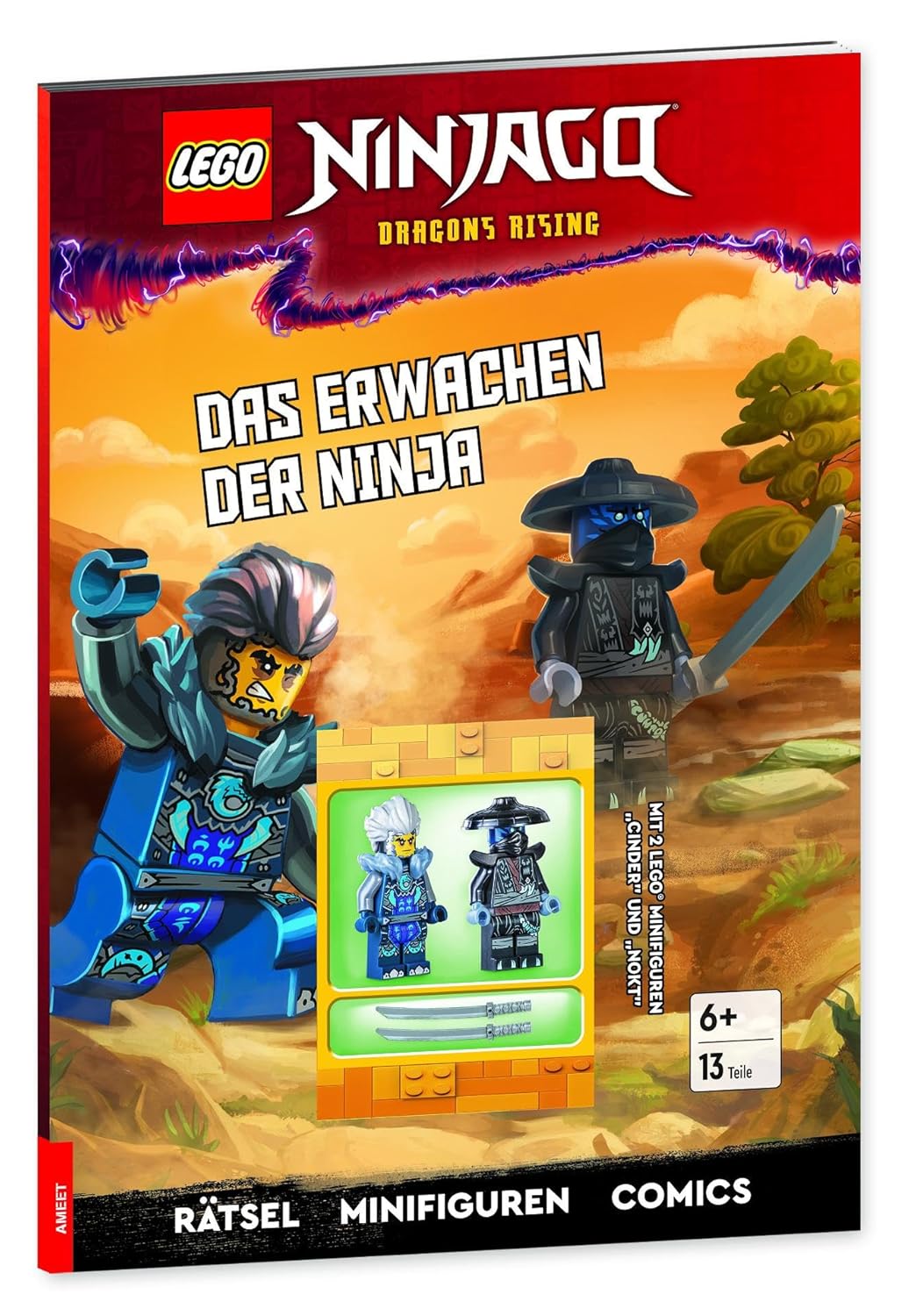 LEGO® NINJAGO® - Das Erwachen der Ninja: mit Minifiguren "Cinder" und ...