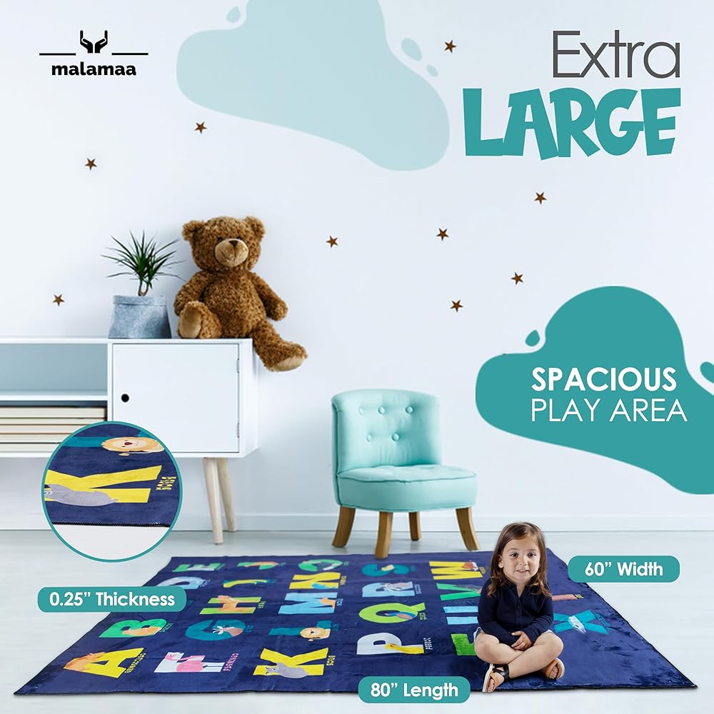 ABC Rug for Kids XL 80 x 60, Toddlers and Baby - Australia | Ubuy
