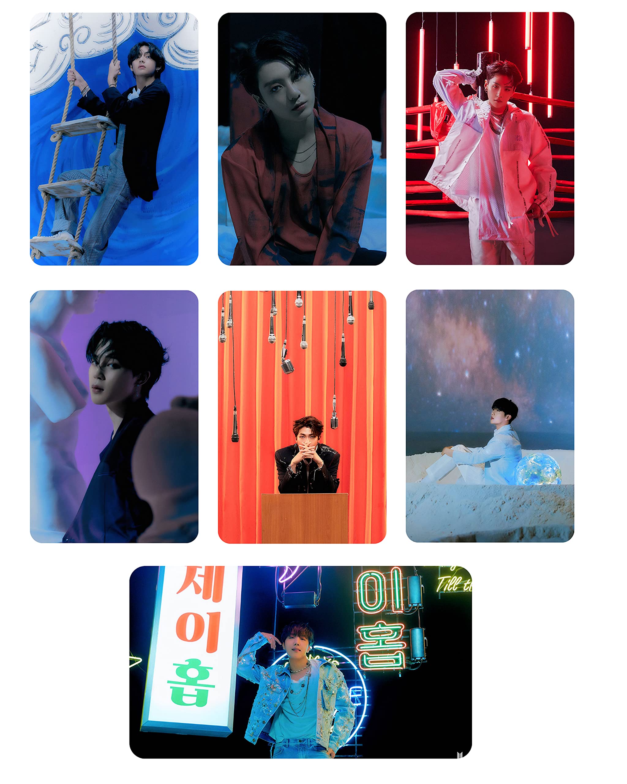 Buy CORONA CARD BTS ON:E CONCEPT OF THE SOUL photoshoot photocards 07 GROUP BTS ALL MEMBERS ...