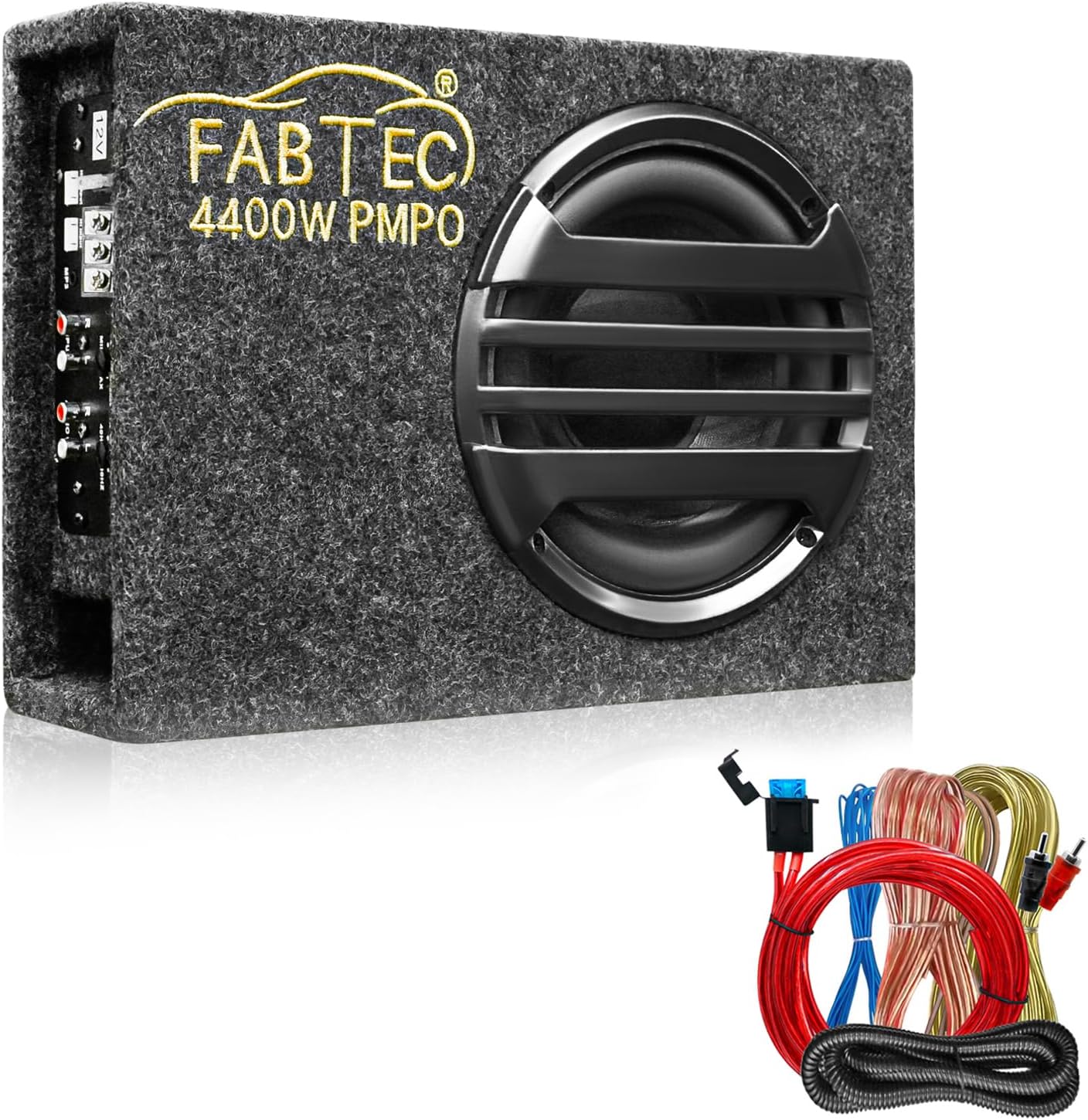 INSTAPLAY 8 Inch Active Bass Tube Subwoofer with Inbuilt Amplifier ...