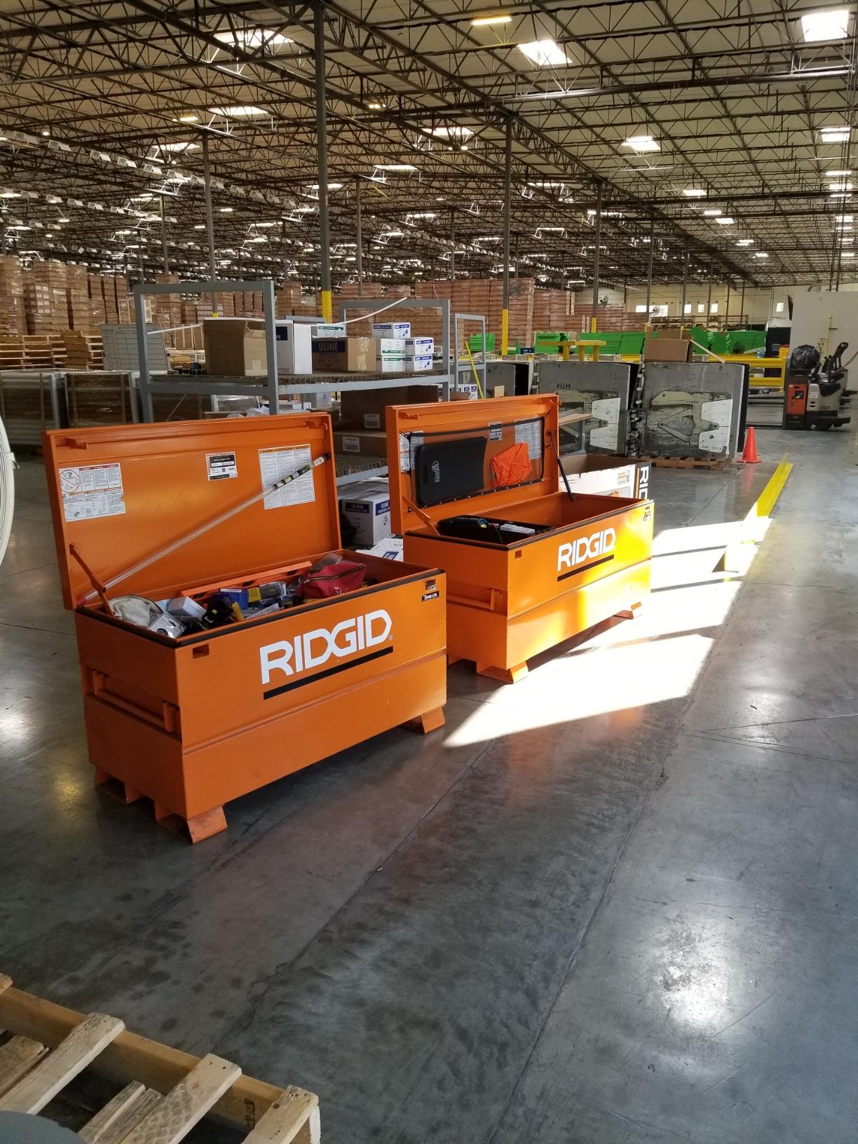 $44/mo - Finance Ridgid 48 in. x 24 in. Job Site Universal Storage ...