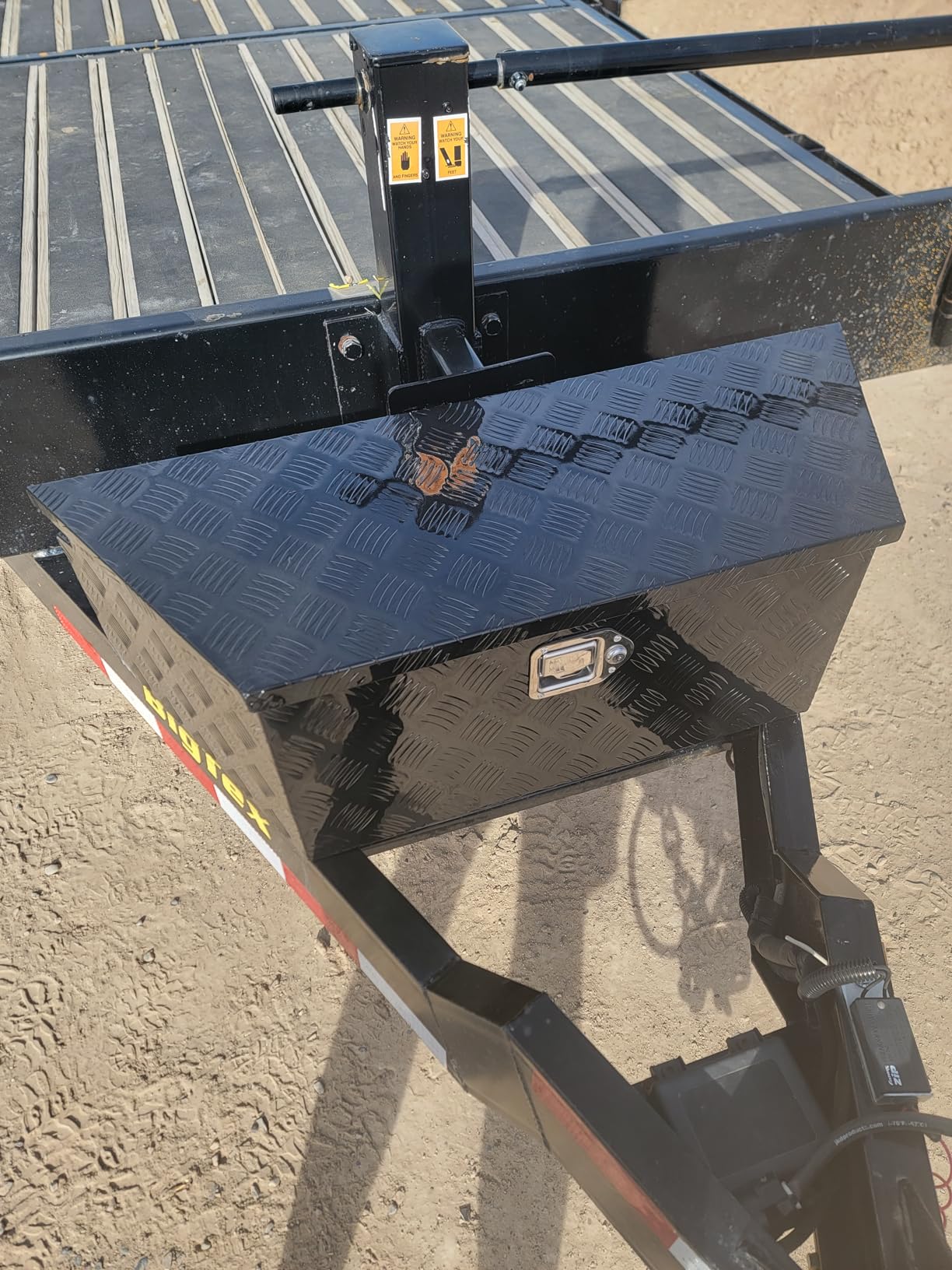 $22/mo - Finance WEIZE Trailer Tongue Box, 2.31cu.ft. Trailer Tool Box ...