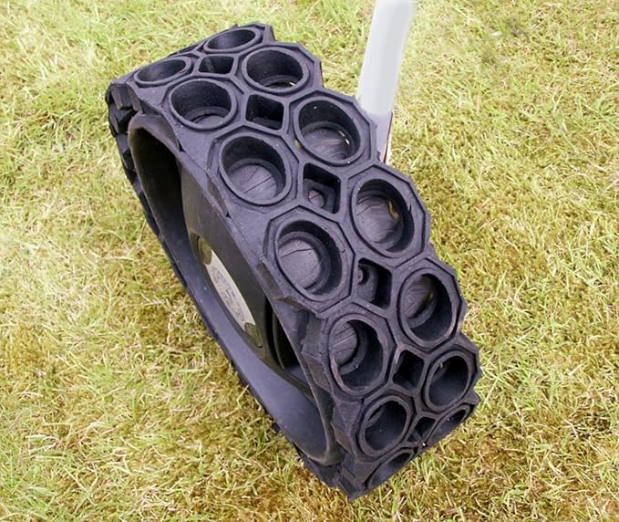 GLIDERS Winter Wheels for Golf Trolleys - Black Rubber - 3" Wide - Fits ...