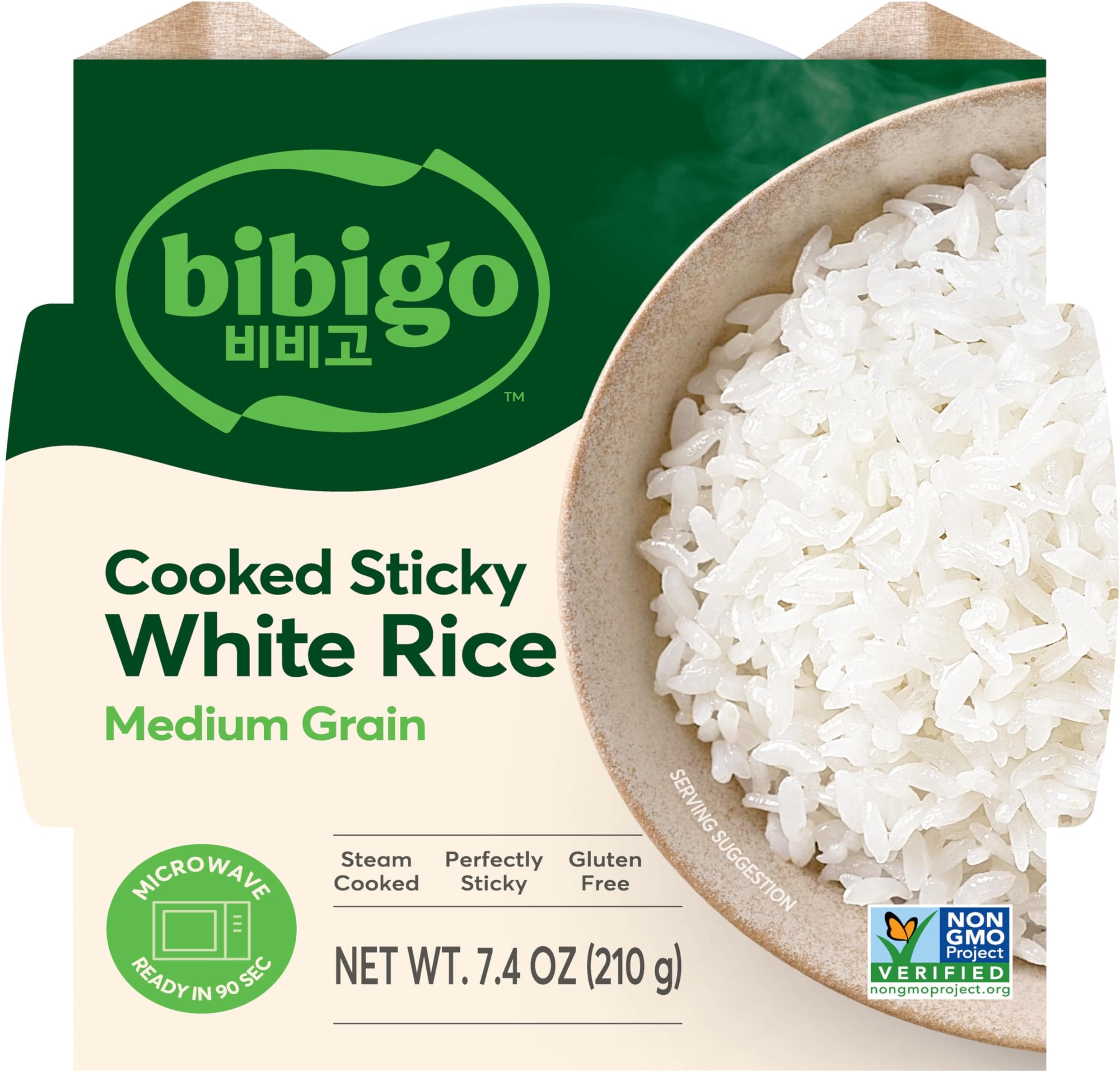 Amazon.com: Bibigo Cooked Sticky White Rice - 6 Pack