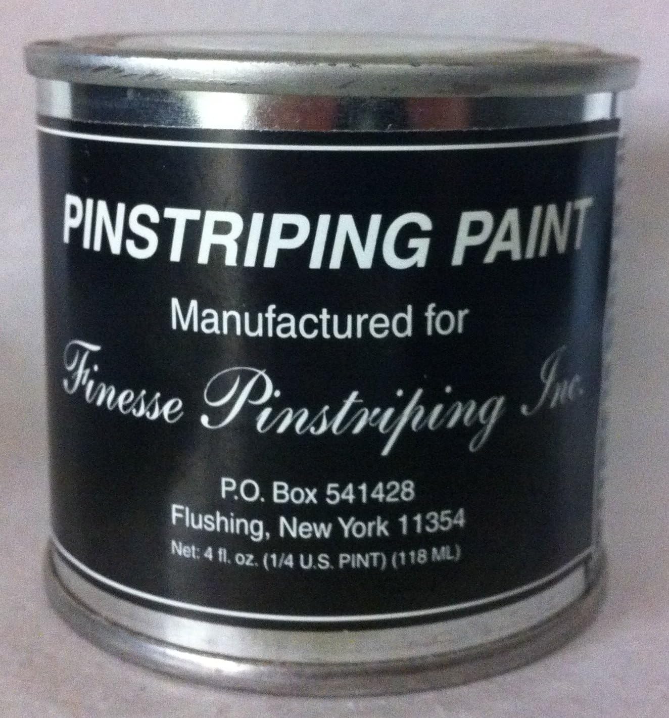 Finesse Pinstriping FIN-C-12 Paint Black44; 4Oz. - - Amazon.com