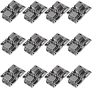 Amazon.com: ATNSINC 12PCS Type-C USB 5V 2A Boost Converter Step-Up Power Module Mobile Power ...