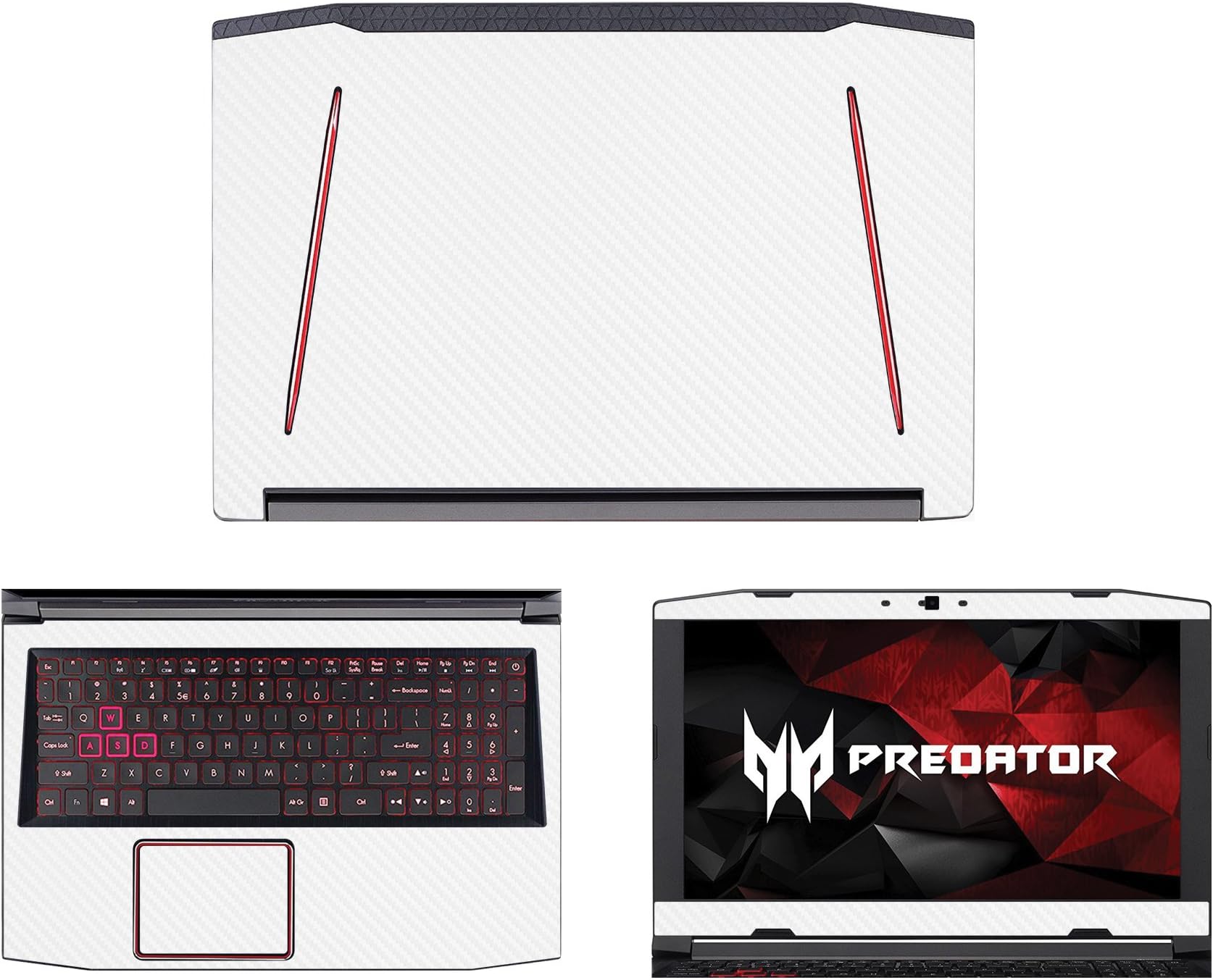 Amazon.com: Decalrus - Protective Decal for Acer Nitro 5 AN515-54 (15.6 ...