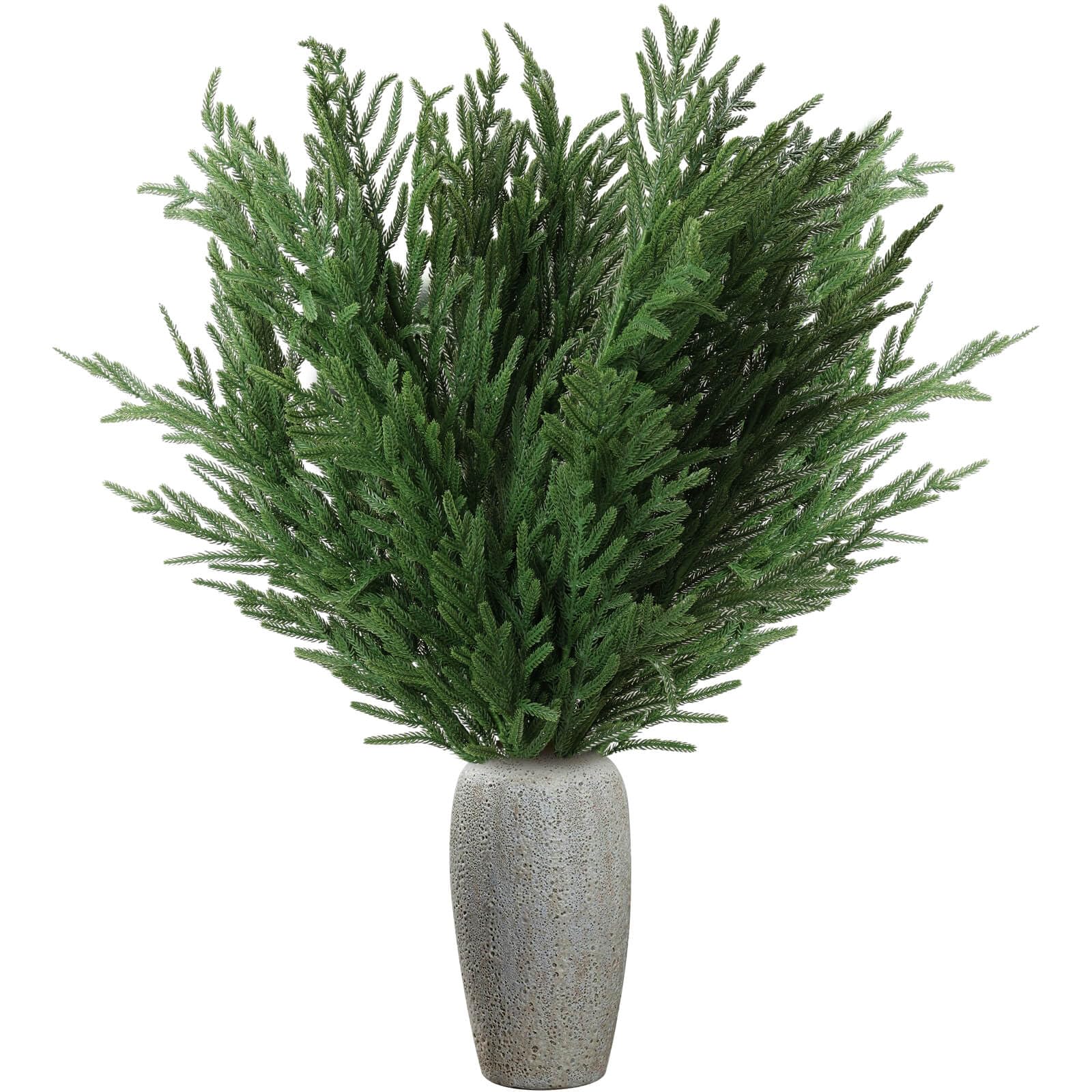 Amazon.com: Caffox 8 Pcs Artificial Norfolk Pine Stems, 36" Real Touch ...