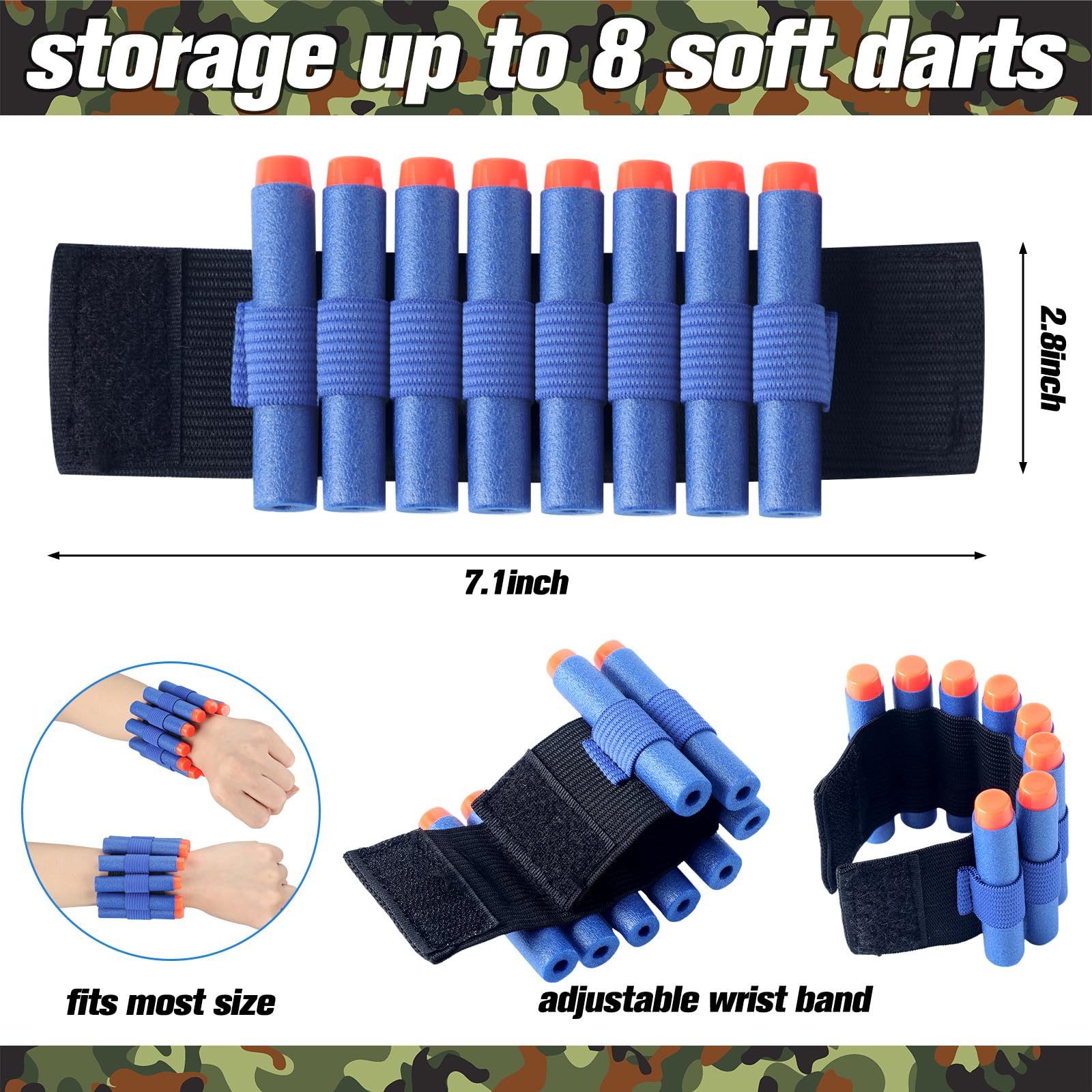 Snapklik.com : Sosation 8 Sets Kids Tactical Vest Compatible