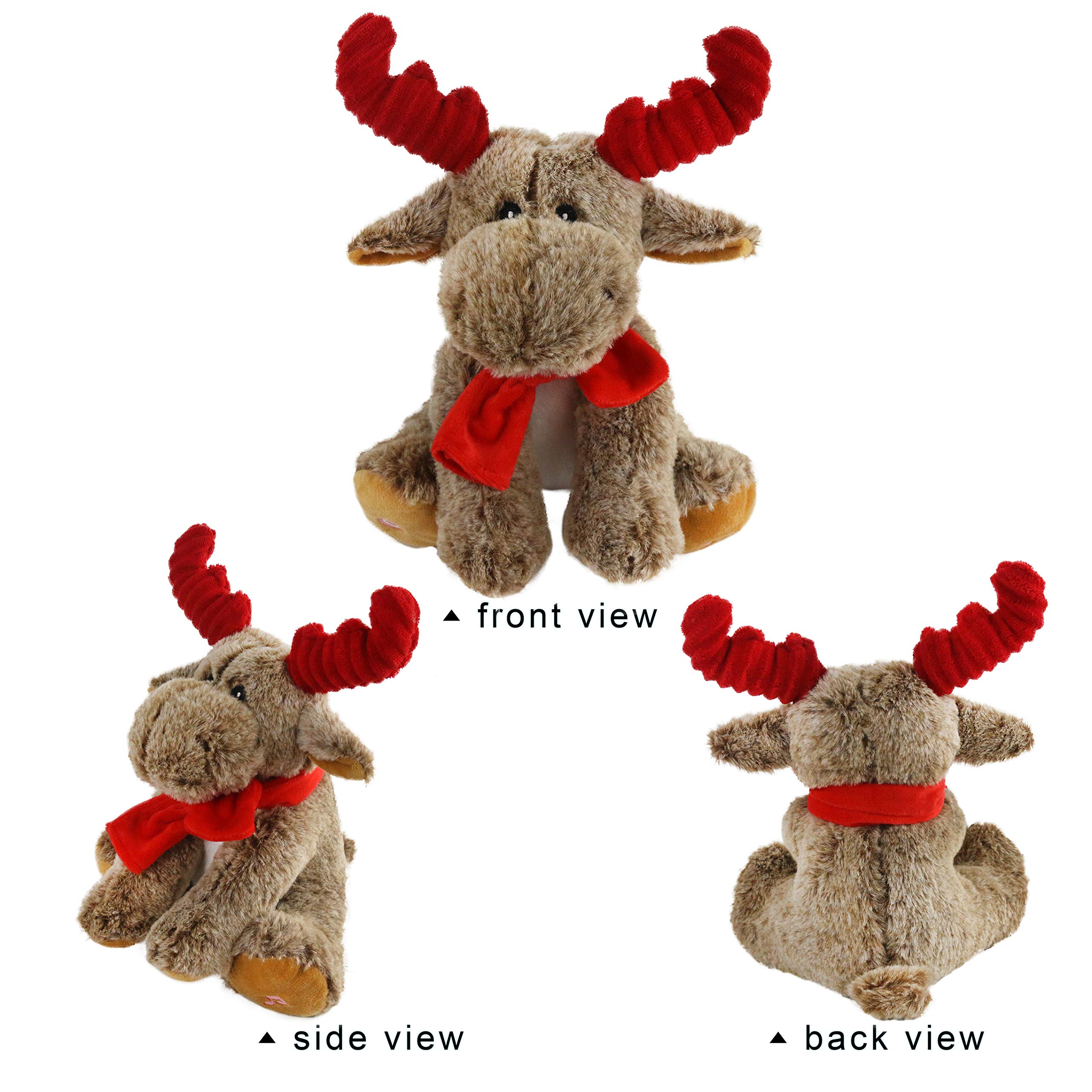 Snapklik.com : BSTAOFY Musical Reindeer Christmas Stuffed Animal ...