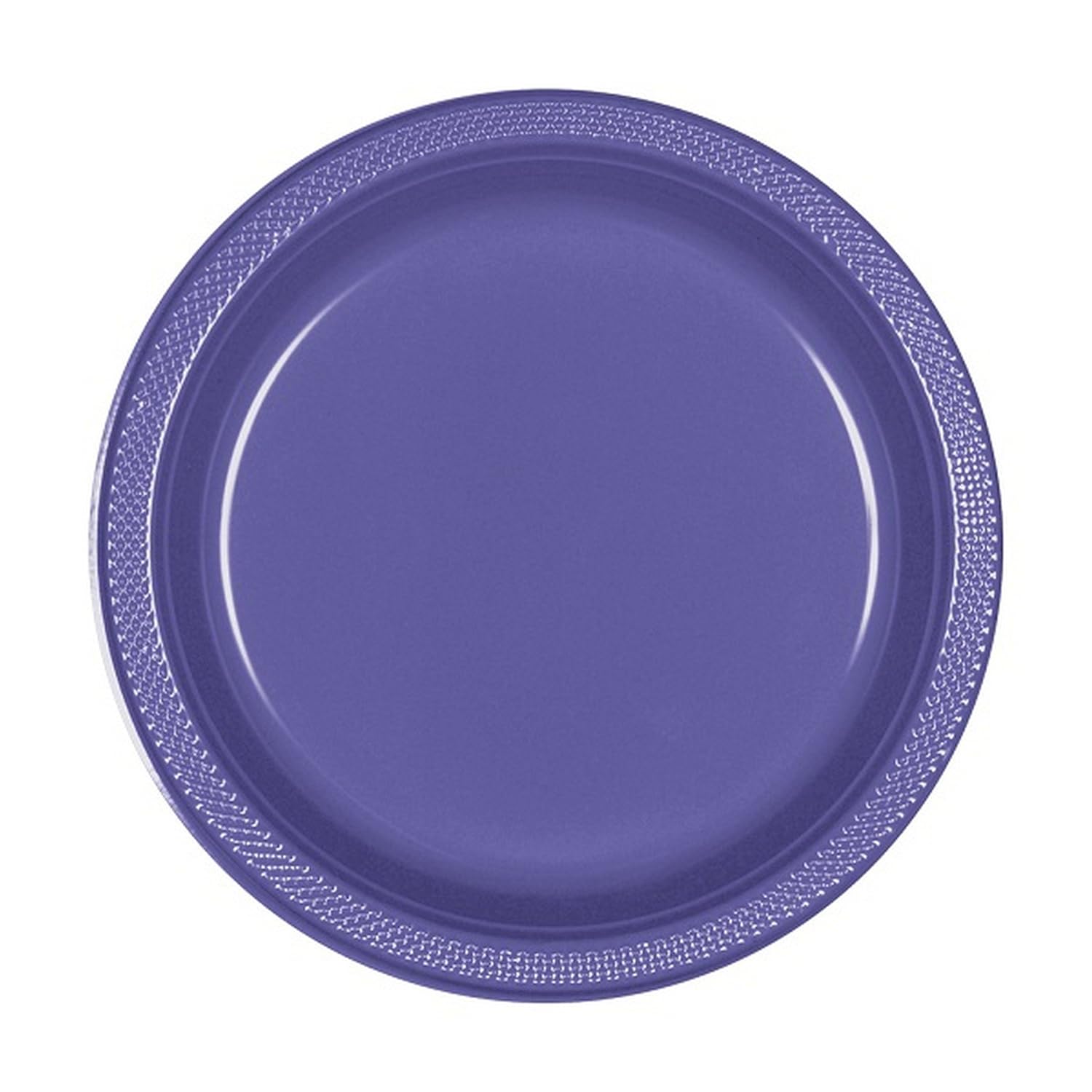 Amazon.com : Amscan 7 Inch Plastic Plates (Pack of 20) : Health & Household