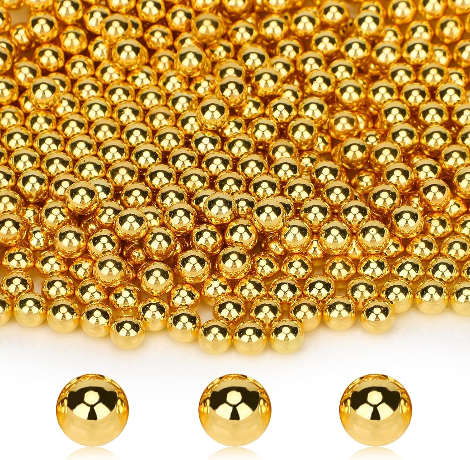 Amazon.com: Suream 1300PCS Pearl Beads for Centerpieces, 8mm/0.31in No ...