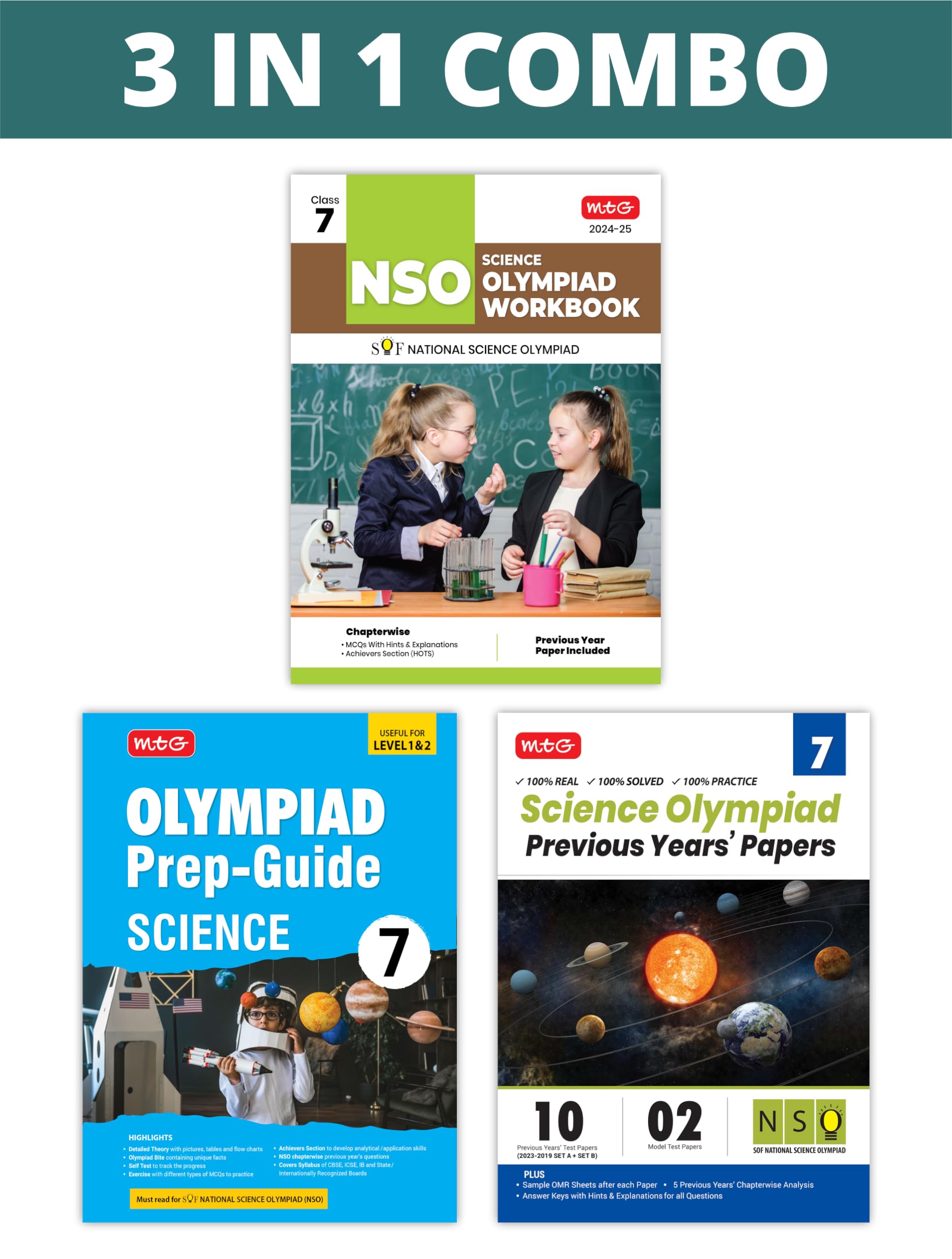 Mtg National Science Olympiad Nso Workbook Prep Guide And Previous ...