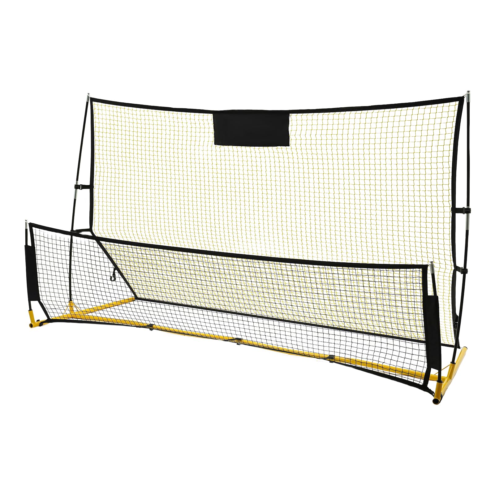 Return Soccer Net Portable Soccer Rebounder Net - 2 In 1 Training Goal ...