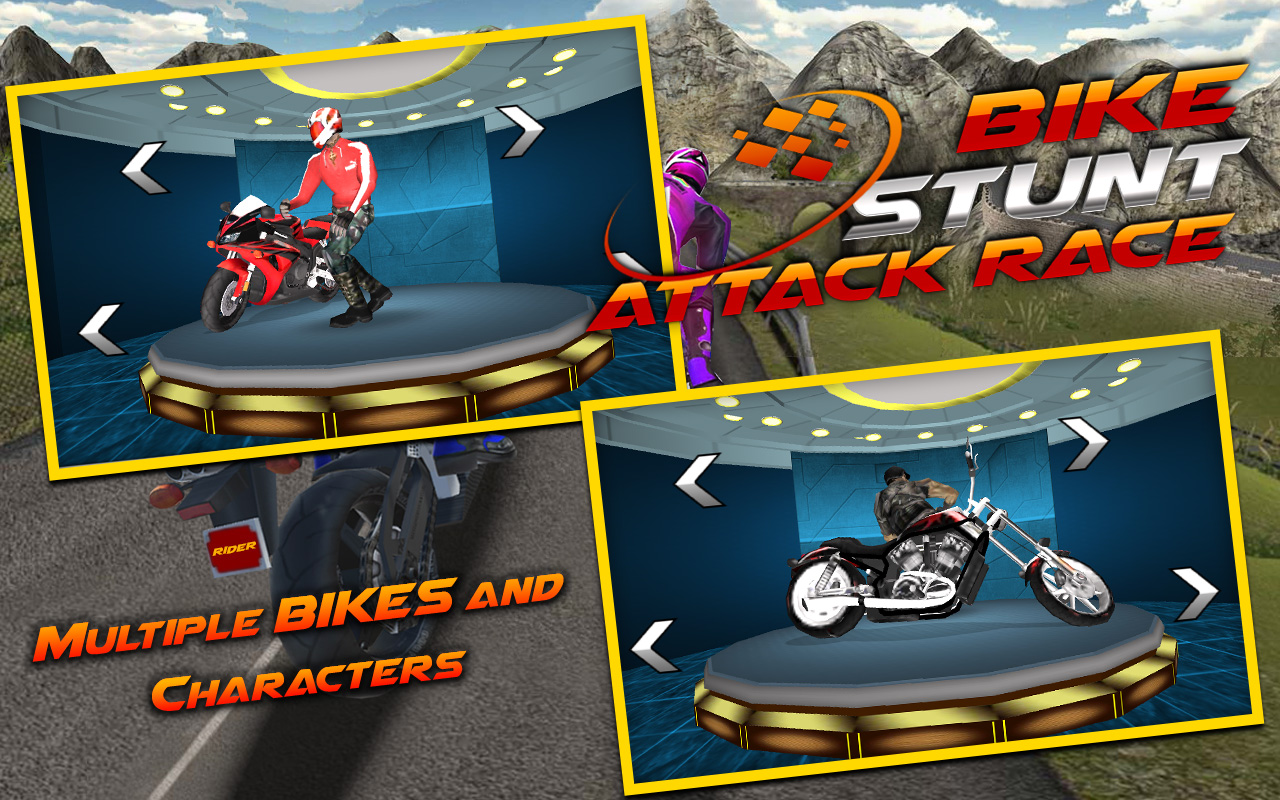 Bike Stunt Attack Race 3D - App on Amazon Appstore