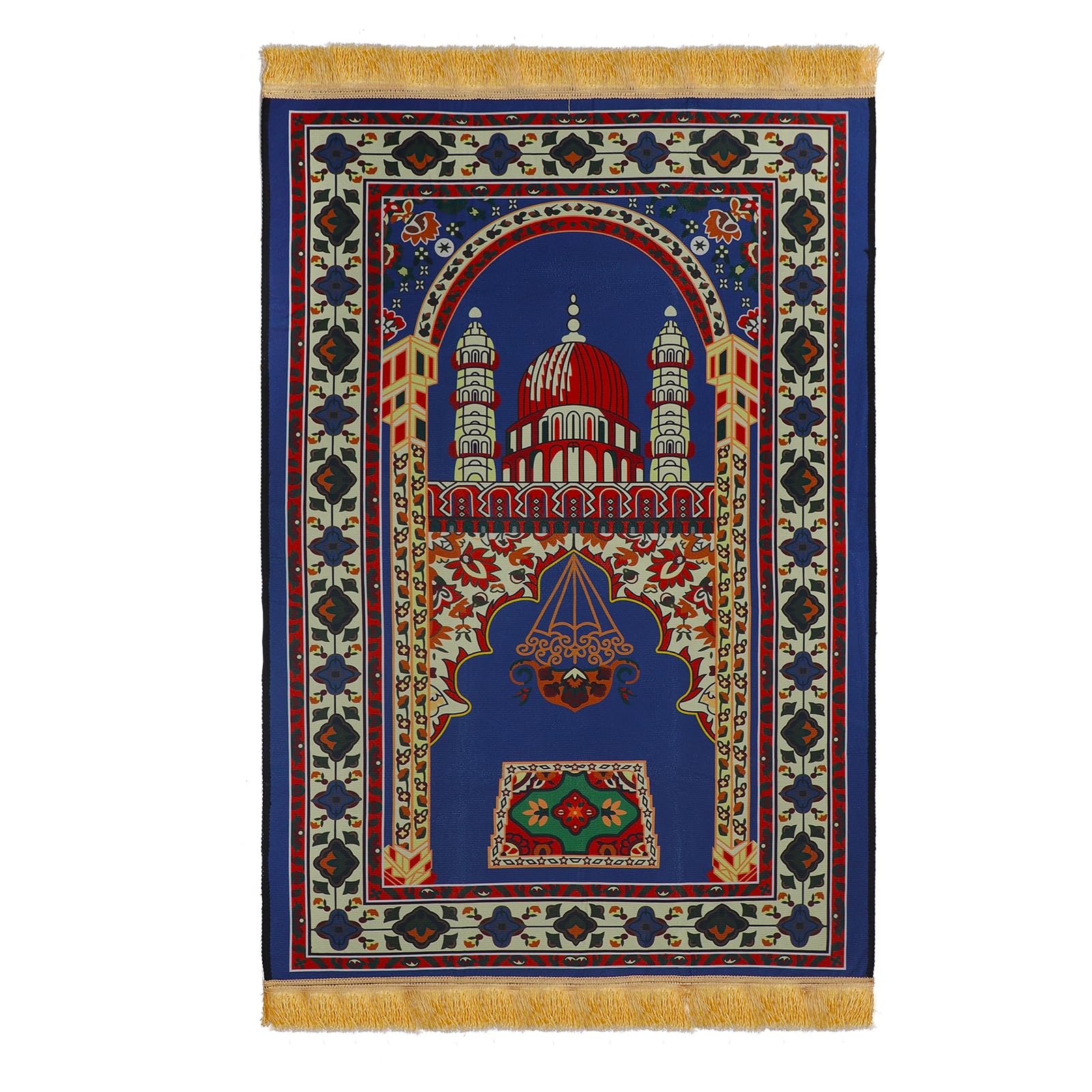 Amazon.com: Muslim Praying Mat - Islamic Prayer Rug - Soft Velvet ...