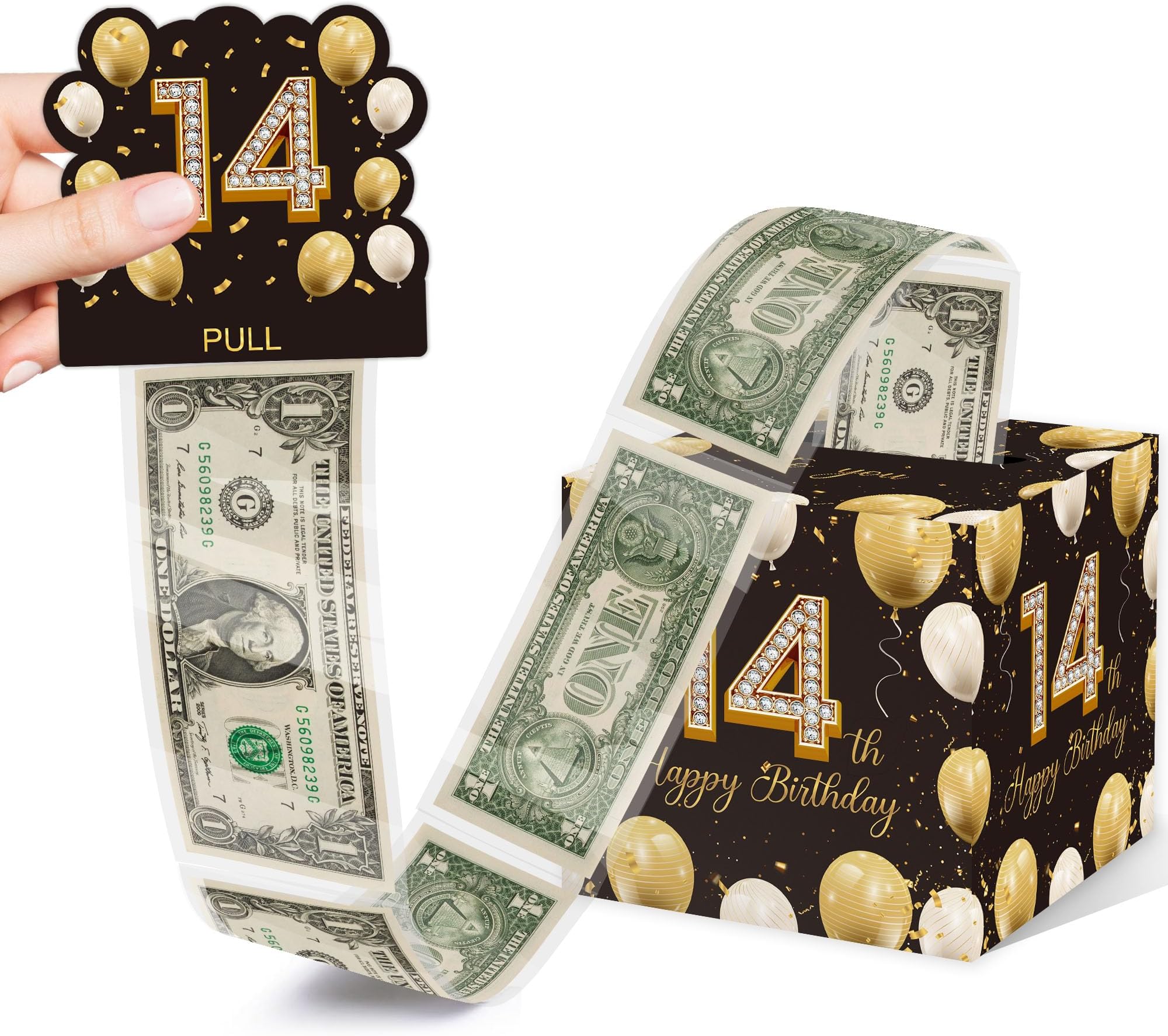Amazon.com: Gammer Birthday Game Money Box，Money Box for Cash Gift ...