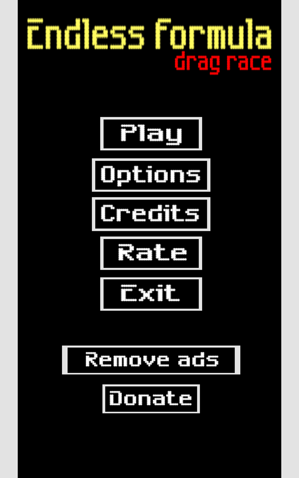 Endless formula drag race - App on the Amazon Appstore