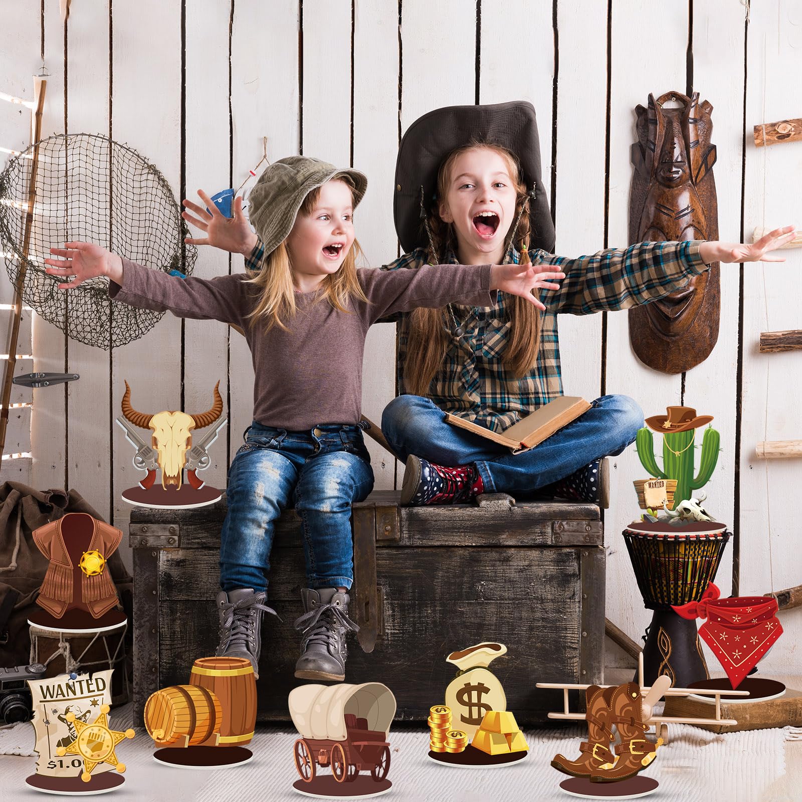 Cowboy Western Theme Centerpieces For Tables Creative Country Theme