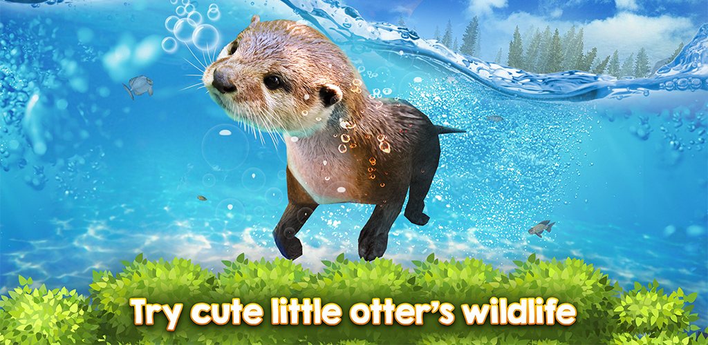Otter Sea Animal Simulator - Wildlife Underwater Roaming Predator Sim ...