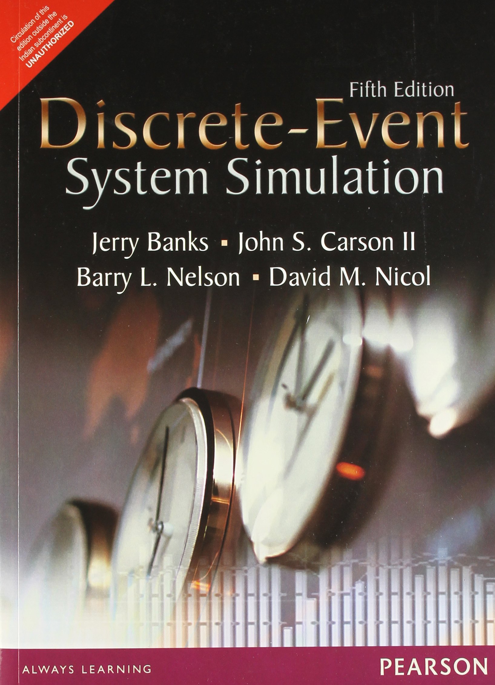 Discrete-Event System Simulation: Banks Nicol: 9788131796993: Amazon.com: Books