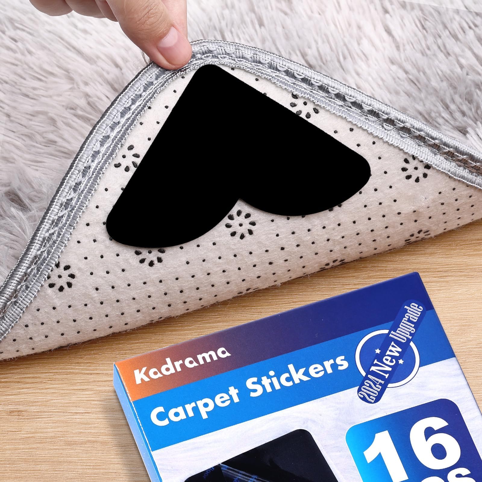 Amazon.com: [16 Pack] Rug Corner Gripper for Hardwood Floors to Hold ...