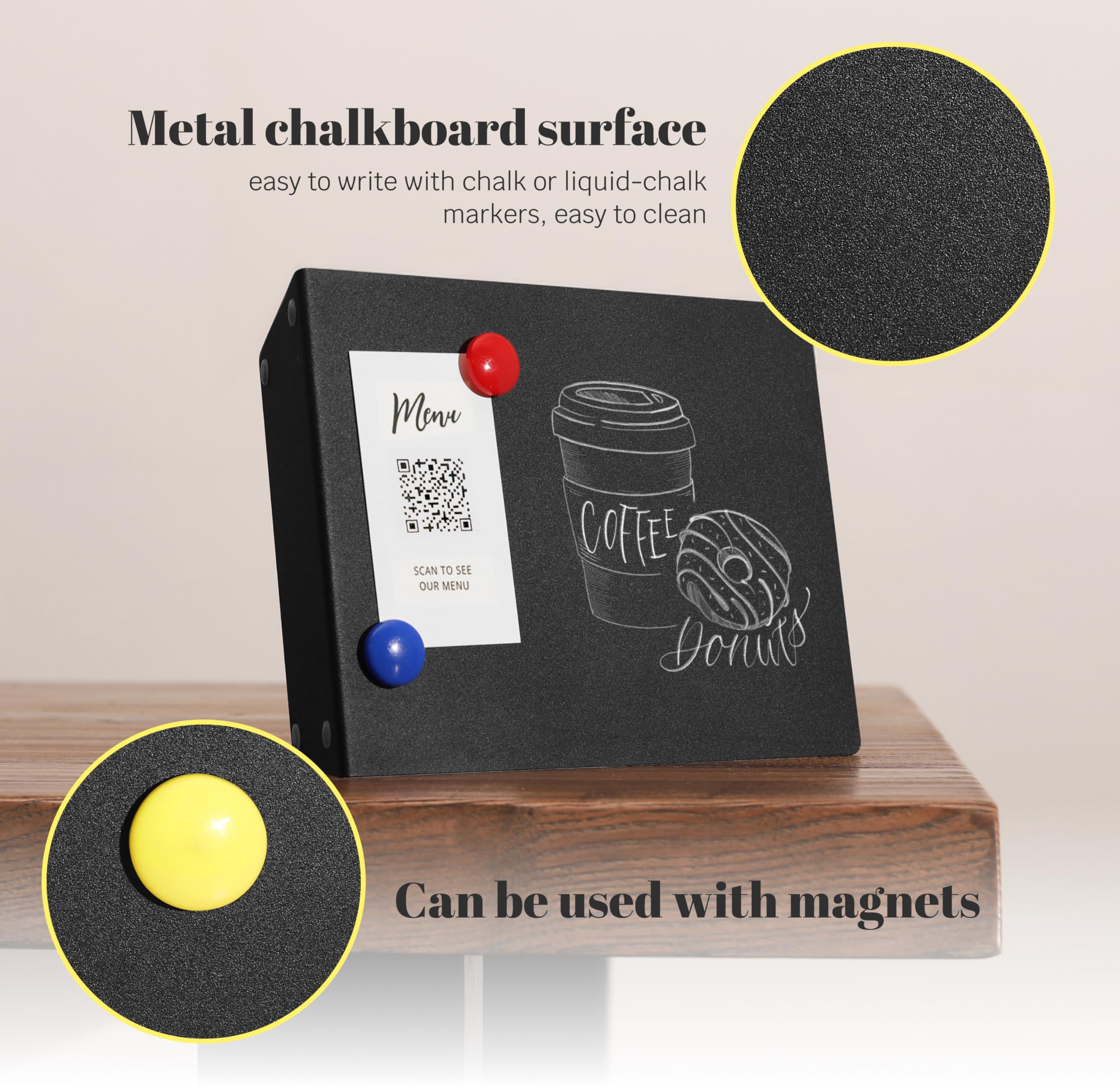 Mini Chalkboard Easel 8 Pack Chalkboard Signs A5 – Small Mini ...