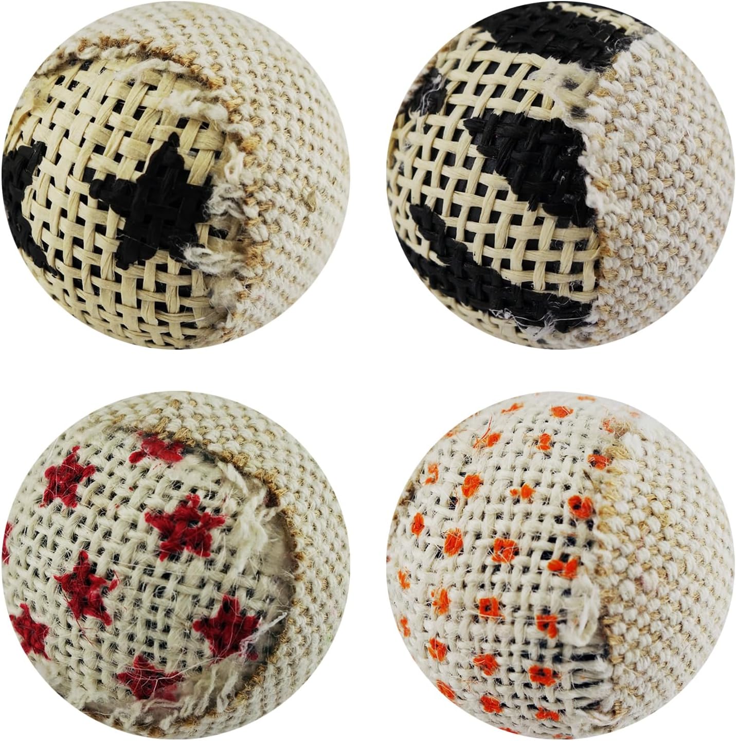 Amazon.com : Retro Shaw Cat Toys Balls, Woolen Yarn Cat Ball Toy with ...