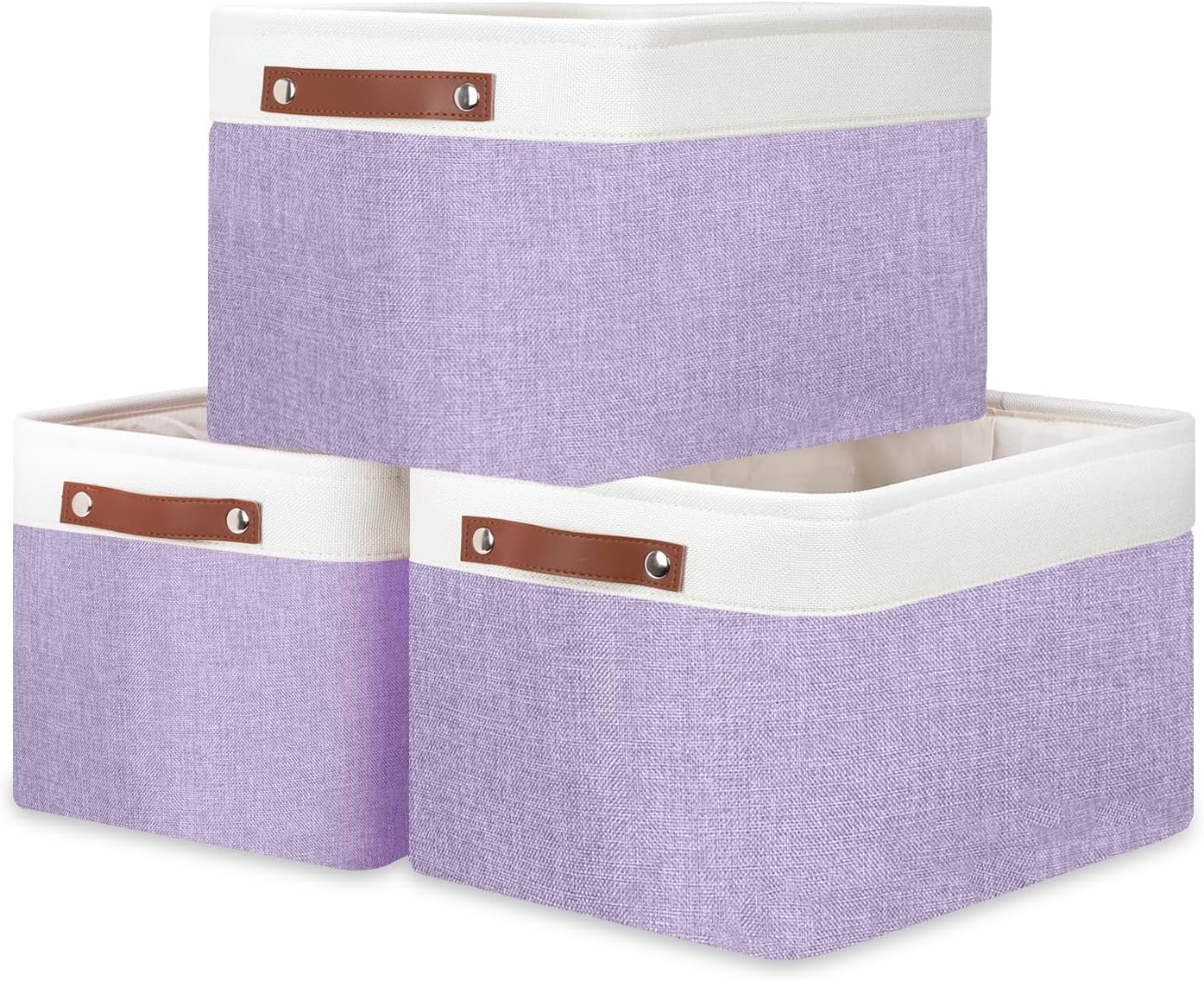 Amazon.com: DULLEMELO Storage Baskets for Organizing, Shelves,Bedroom ...