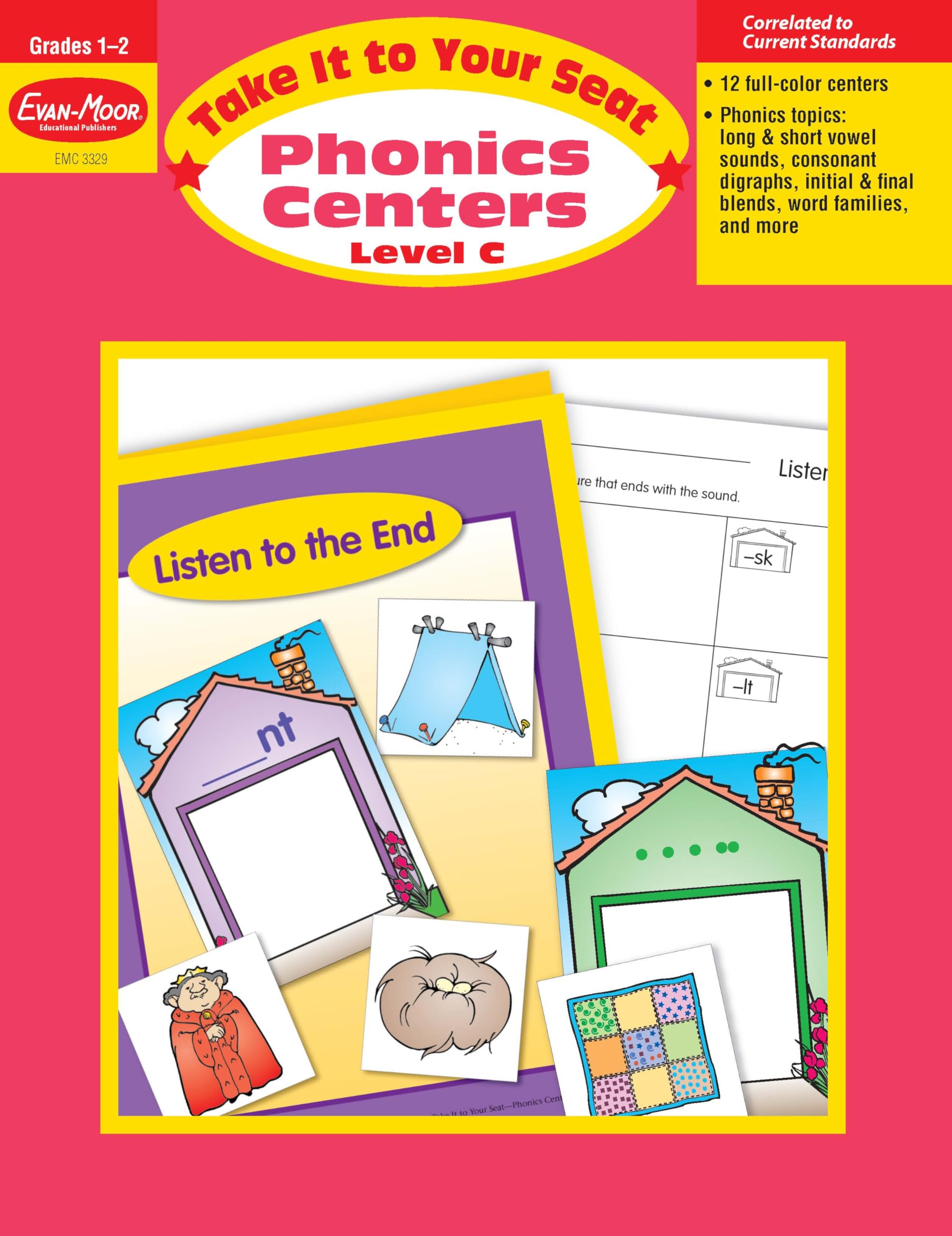 Amazon.com: Take It to Your Seat Phonics Centers, Grades 1-2: ...