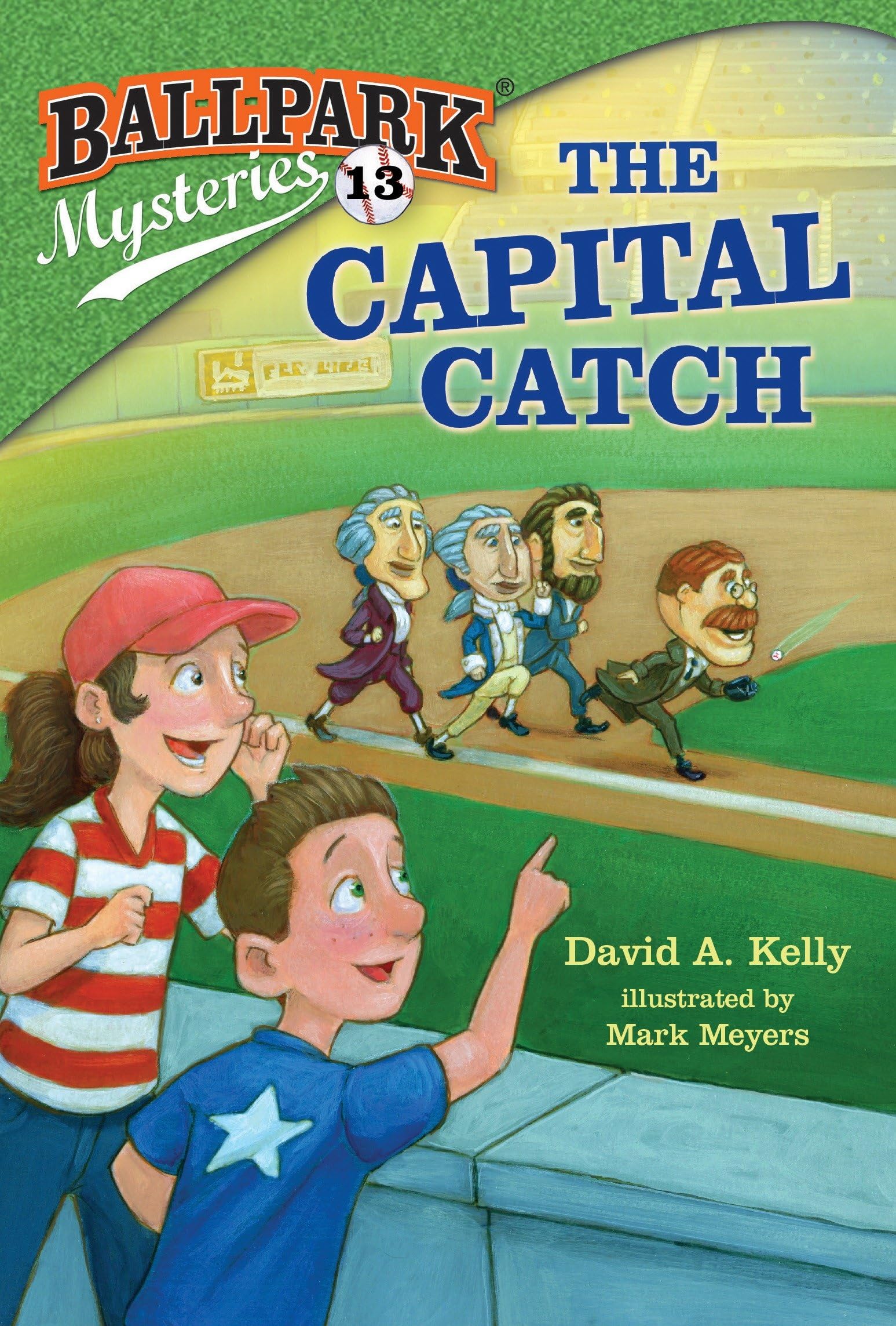 Ballpark Mysteries #13: The Capital Catch: Kelly, David A., Meyers ...