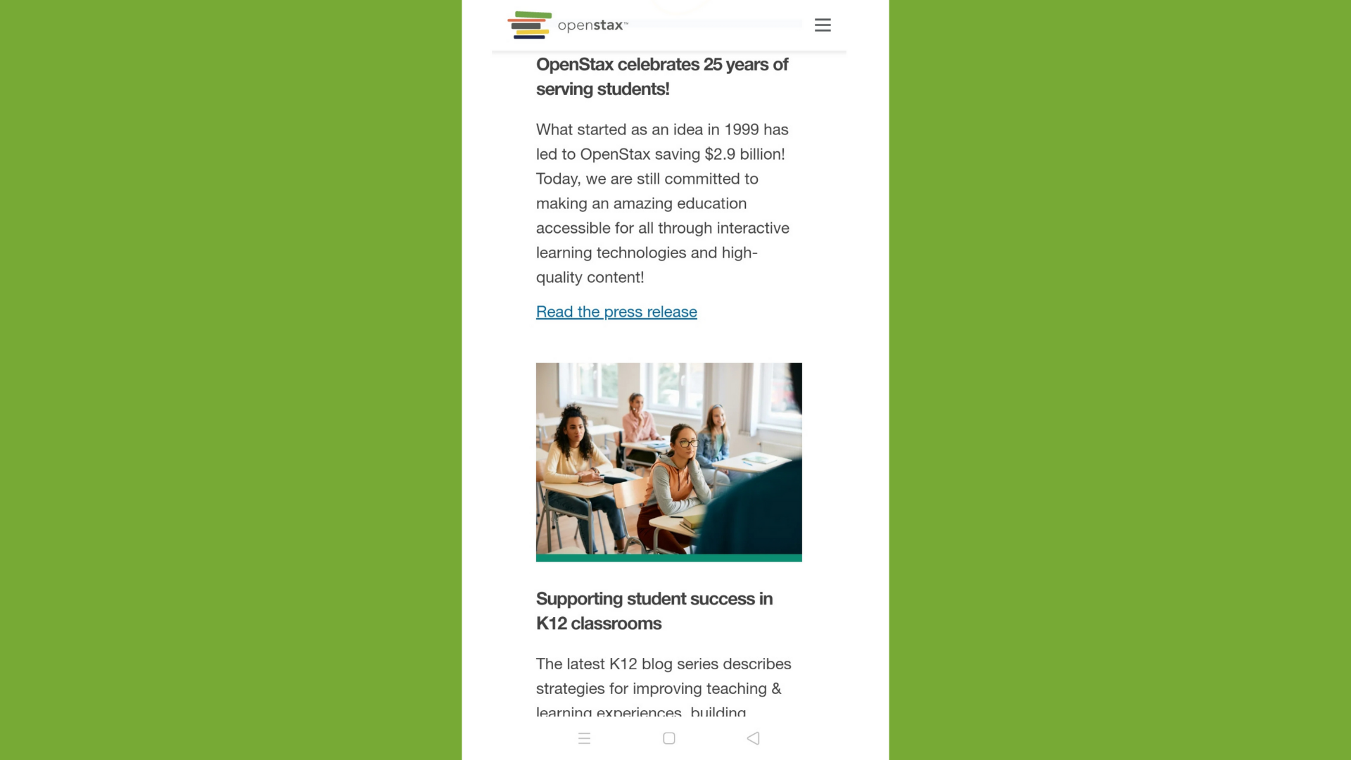 OpenStax app - App on Amazon Appstore