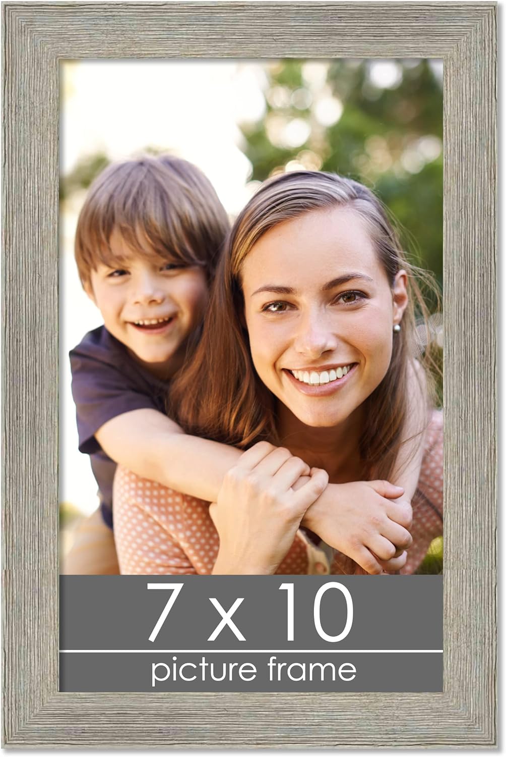 Amazon.com - Poster Palooza 7x10 Distressed/Aged Contrast Grey Wood ...