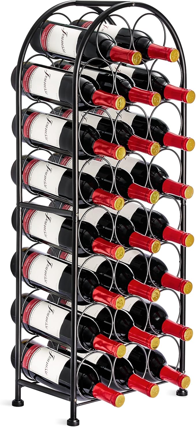 Sorbus Freestanding Wine Rack - Elegant and Unique Bordeaux Chateau ...