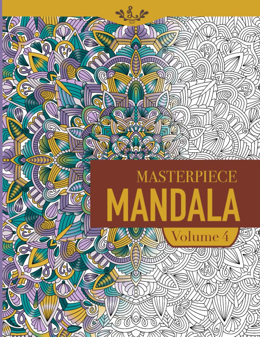 Amazon.com: Masterpiece Mandala volume 4 coloring book: Highly detailed ...