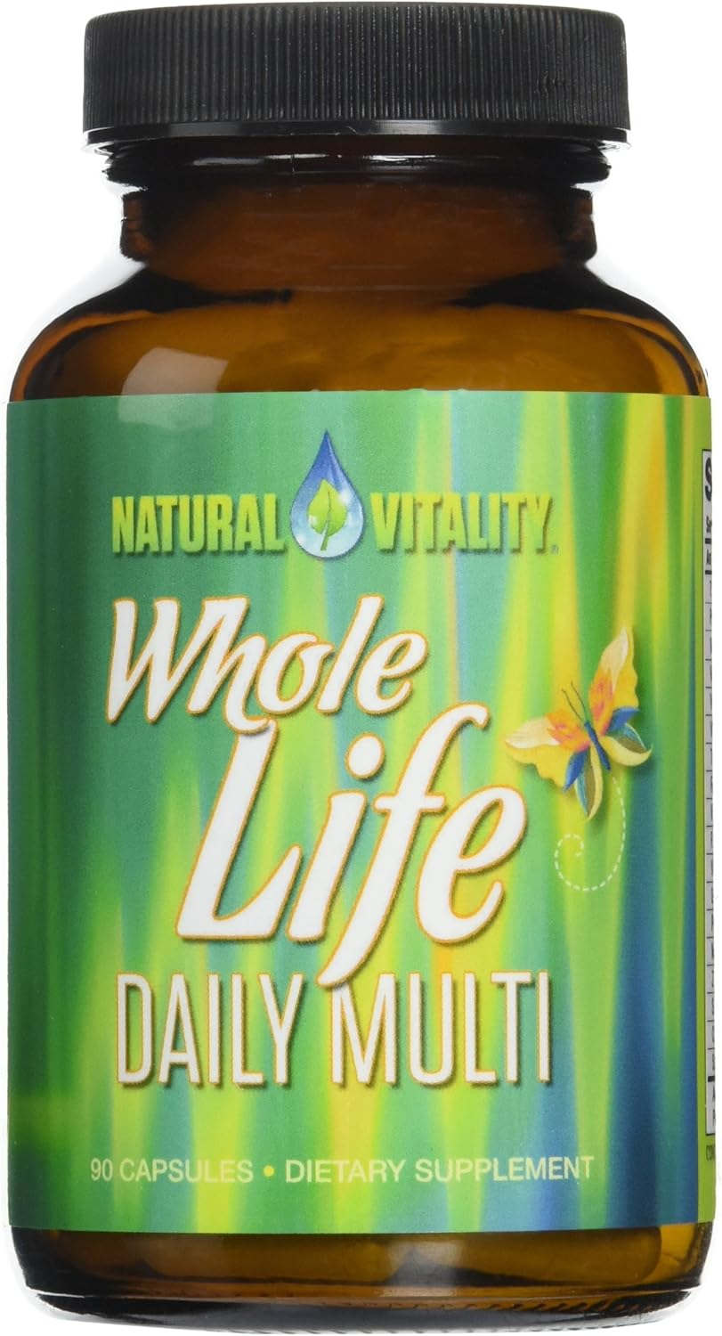 Amazon.com: Natural Vitality Organic Whole Life Daily Multi Vitamin ...