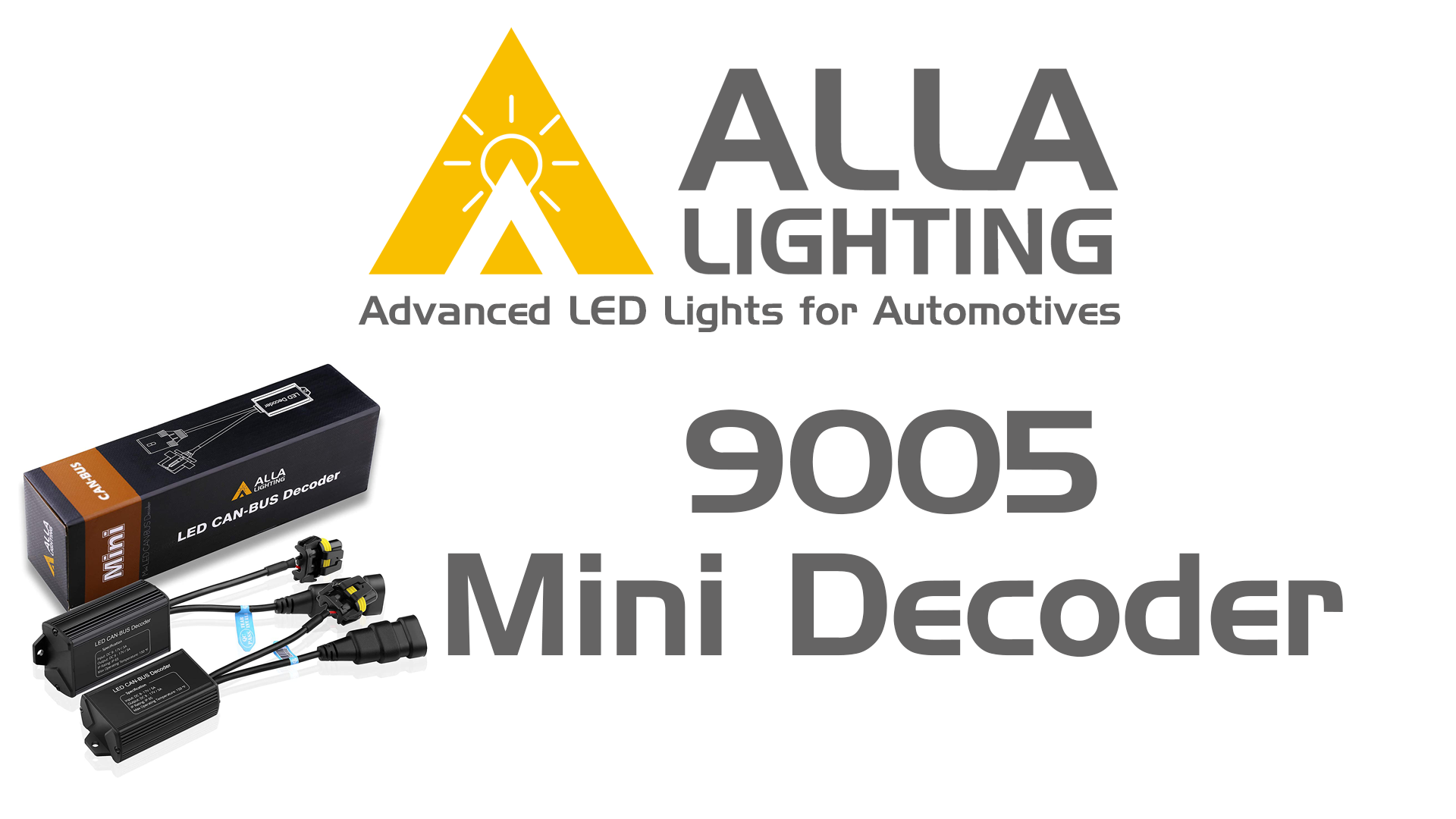 Watch P20D Base HB3 9005 LED Decoders CAN Bus Headlights Bulbs 12V on ...