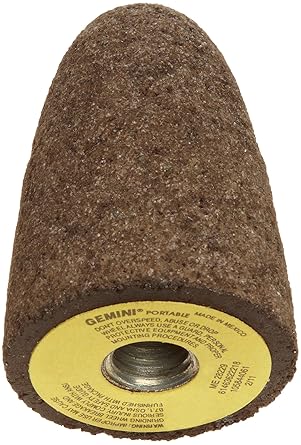 Amazon.com: Norton Gemini Snagging Abrasive Cone Type 16, Aluminum ...