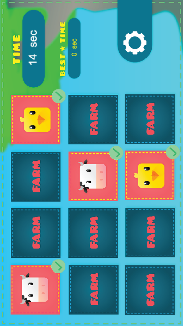 Animal Memory Game: Match the cards puzzle - popular learn games for ...