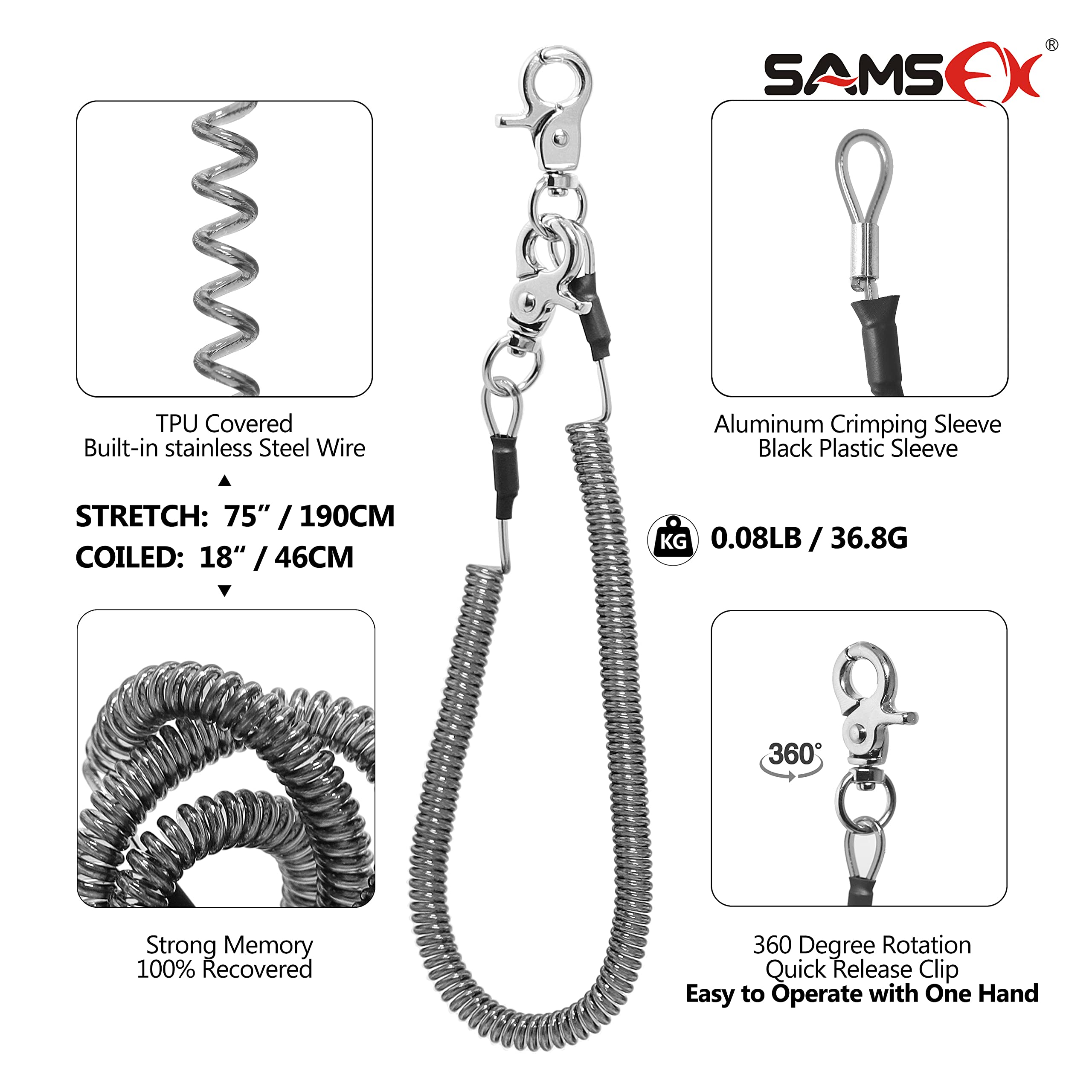 Snapklik.com : SAMSFX Fishing Strongest Magnetic Net Release Magnet ...