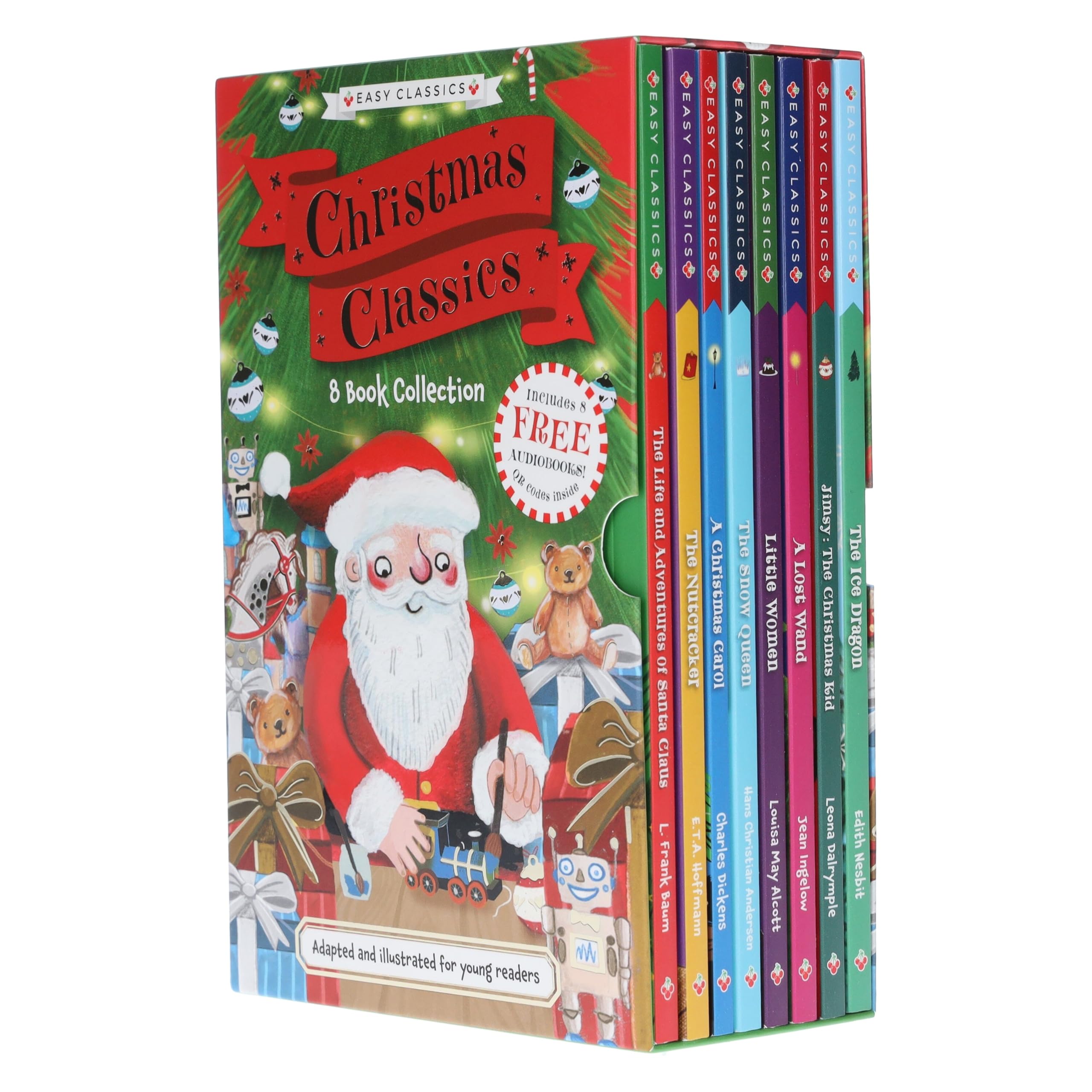 Christmas Classics 8 Books Box Set- Little Women, A Christmas Carol ...