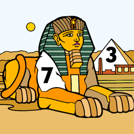 Ancient Egypt Color By Number - History Coloring Book:Amazon.com ...