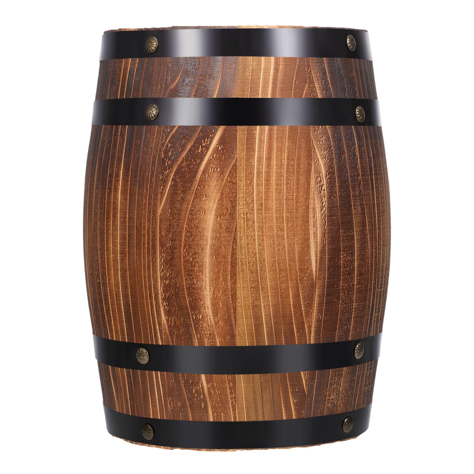 Yardwe Wooden Whiskey Barrels Bucket Wine Barrels Planters Flower ...