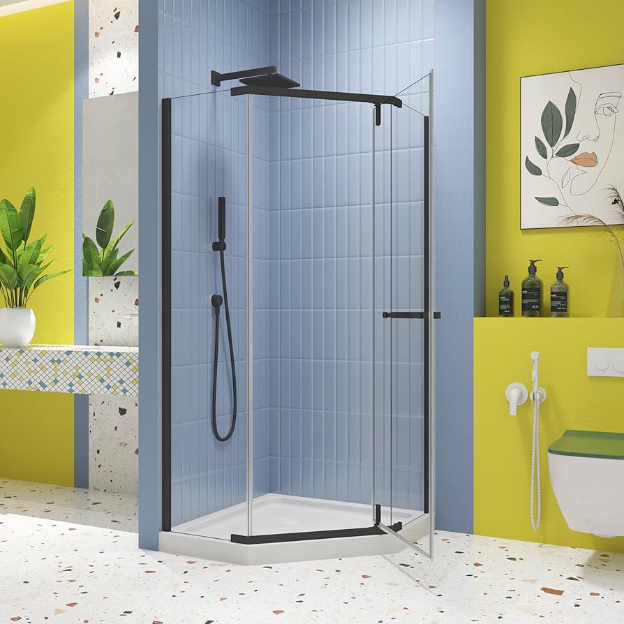 Frameless Corner Glass Shower Doors