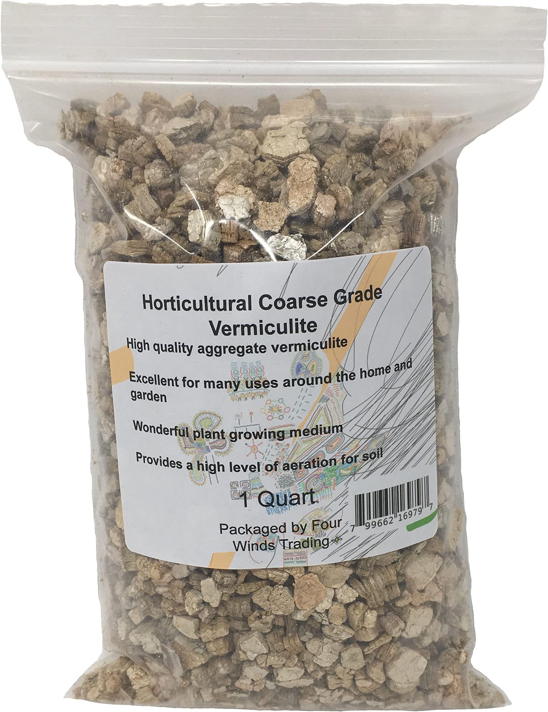 Amazon.com : Viagrow Coarse and Chunky Vermiculite by Viagrow, Made in ...