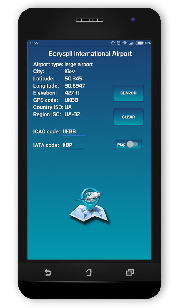 Airports database (ICAO IATA) - App on Amazon Appstore