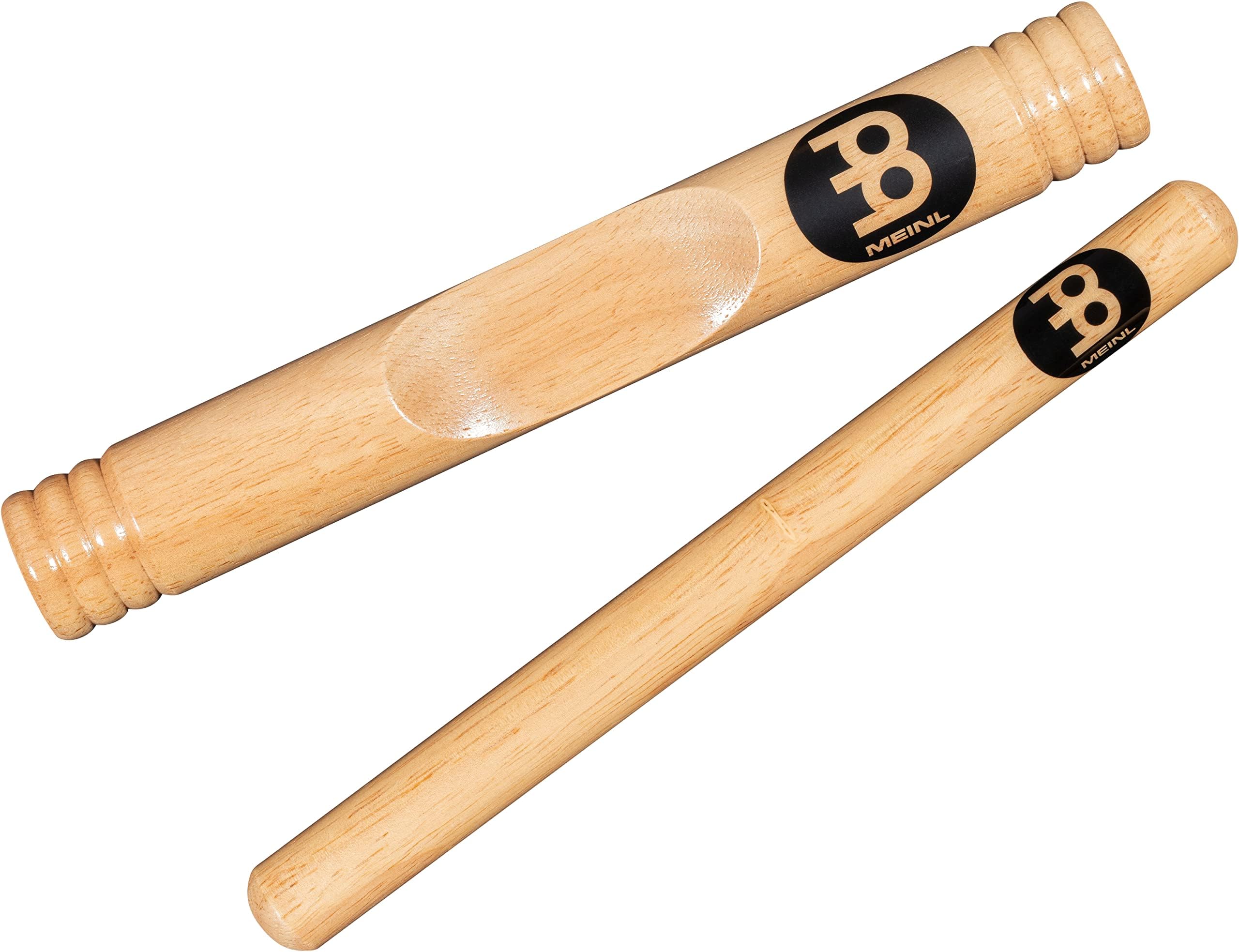 Meinl Percussion Wood Claves African - 1 Pair of Cylindrical Claves ...