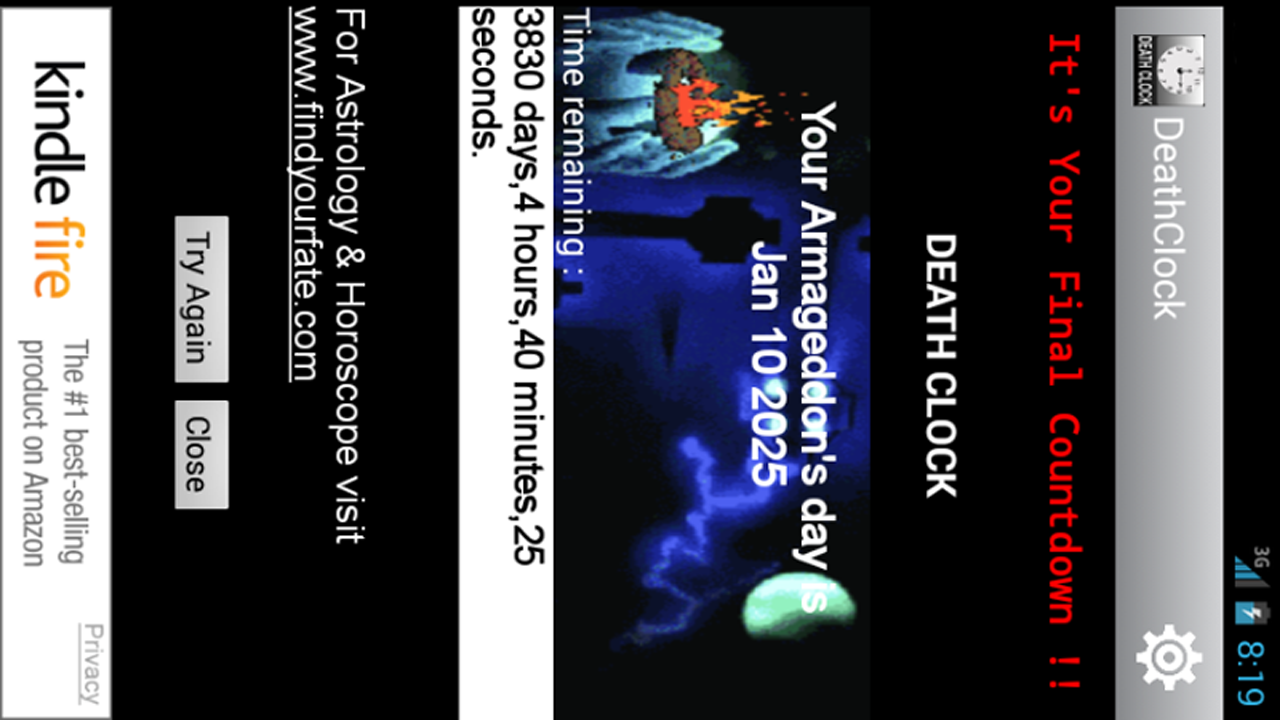 Death Clock - App on Amazon Appstore